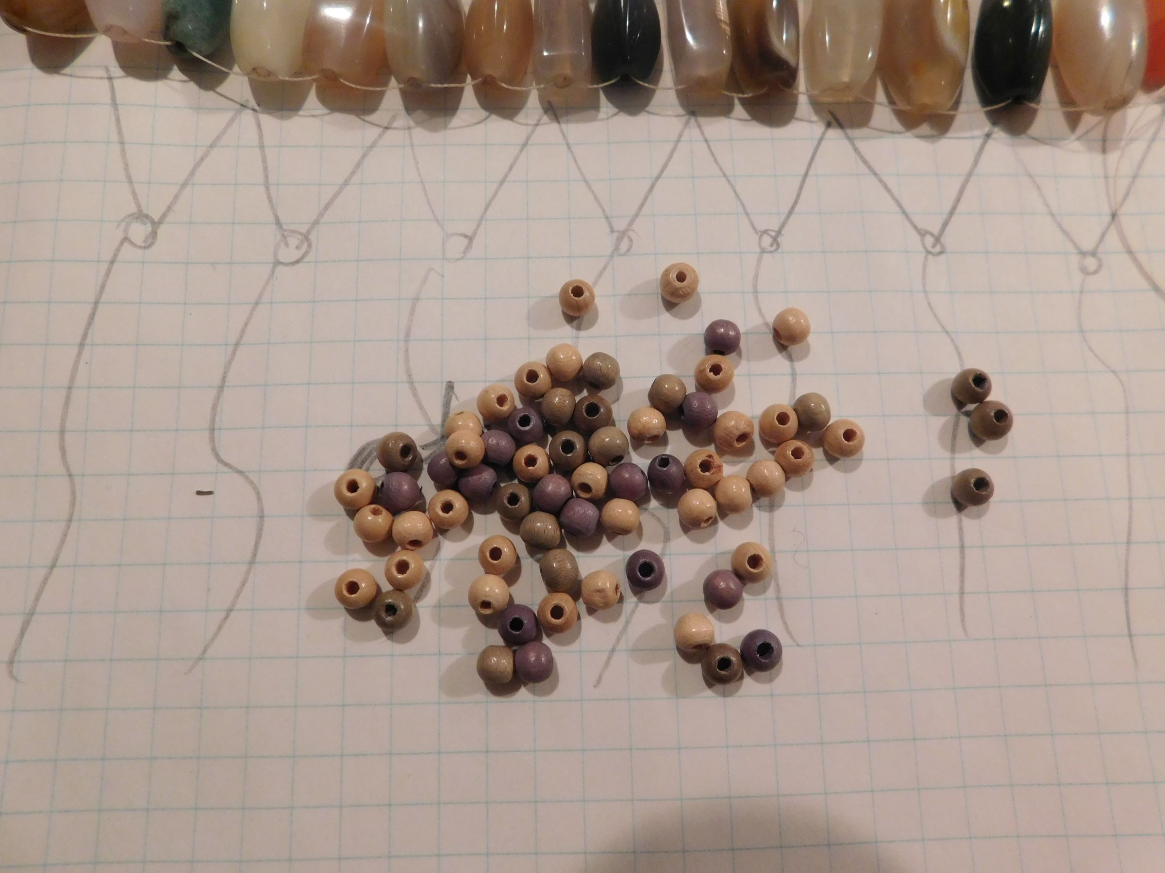 Glass, Wood, Shell and Stone Beaded Sheath : 10 Steps (with Pictures ...