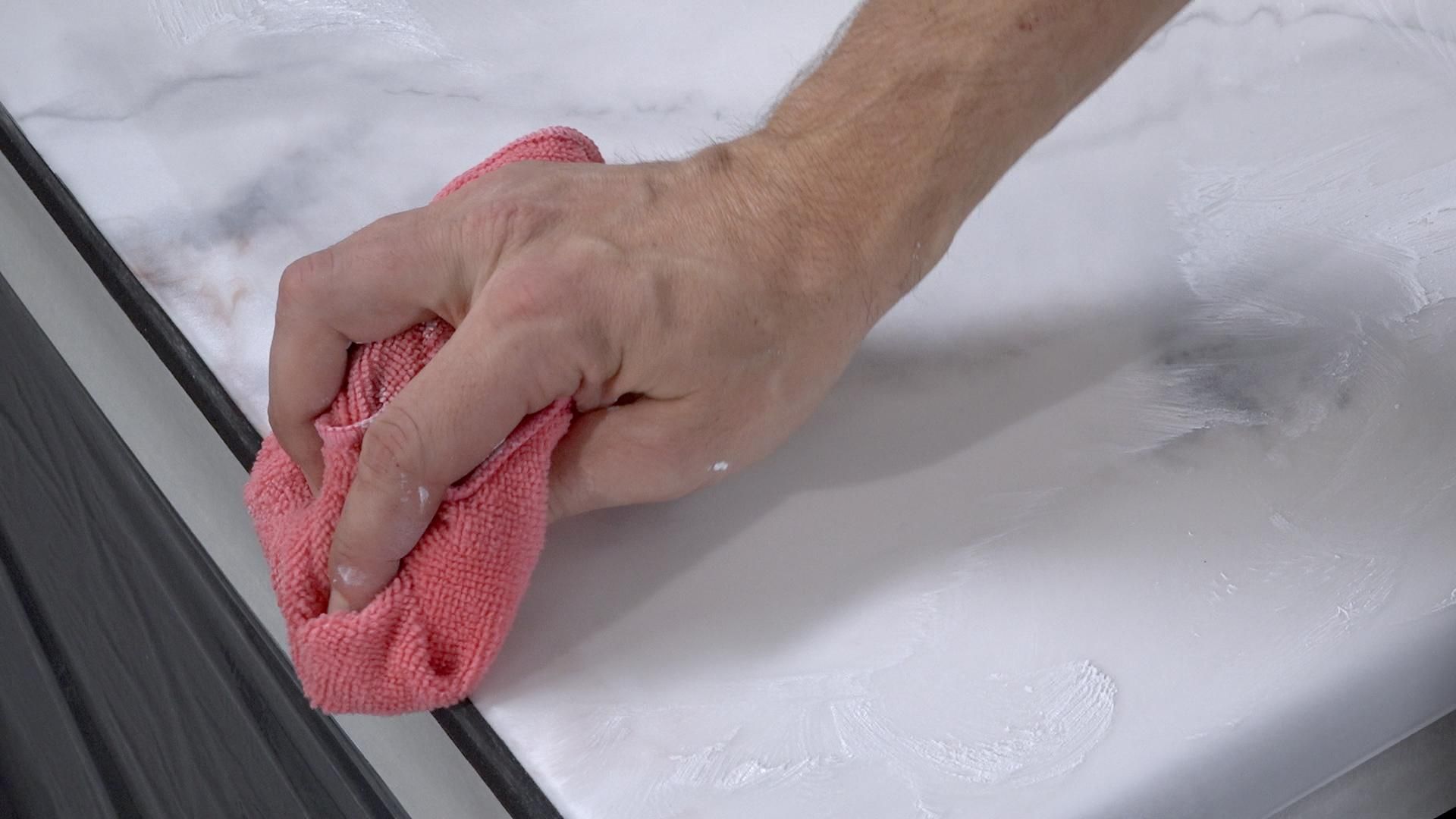 How to Get a Matt or Satin Finish on Epoxy Resin Countertops : 4 Steps ...