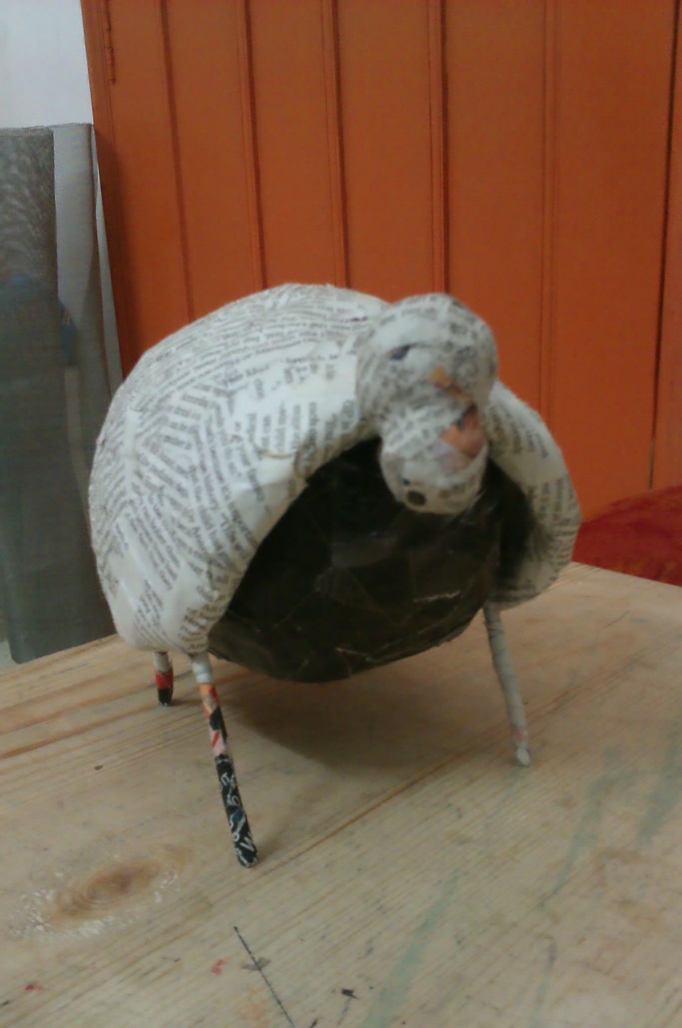 Paper Mache Turtle : 6 Steps - Instructables