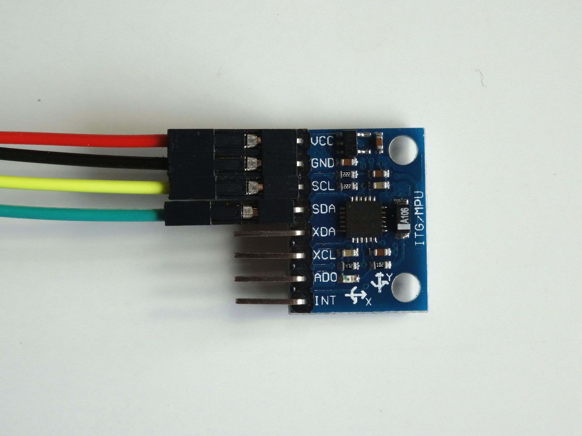 Arduino Nano and Visuino: Convert Acceleration to Angle From ...