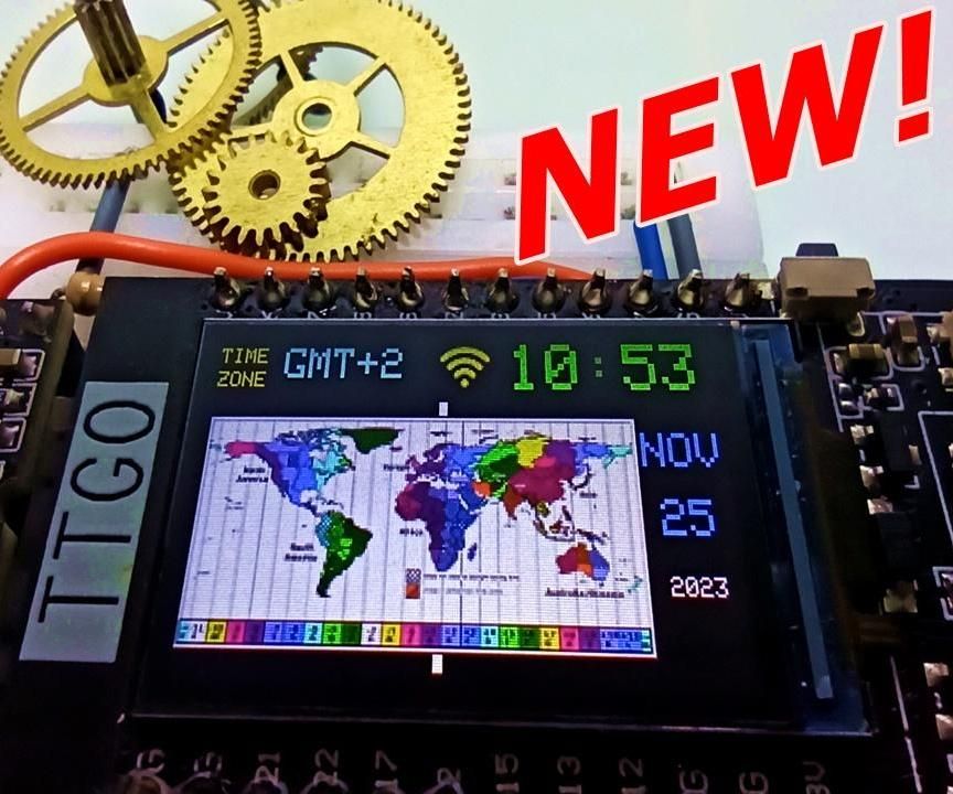 World Clock With Voice and Celebration Song! : 4 Steps (with Pictures) - Instructables