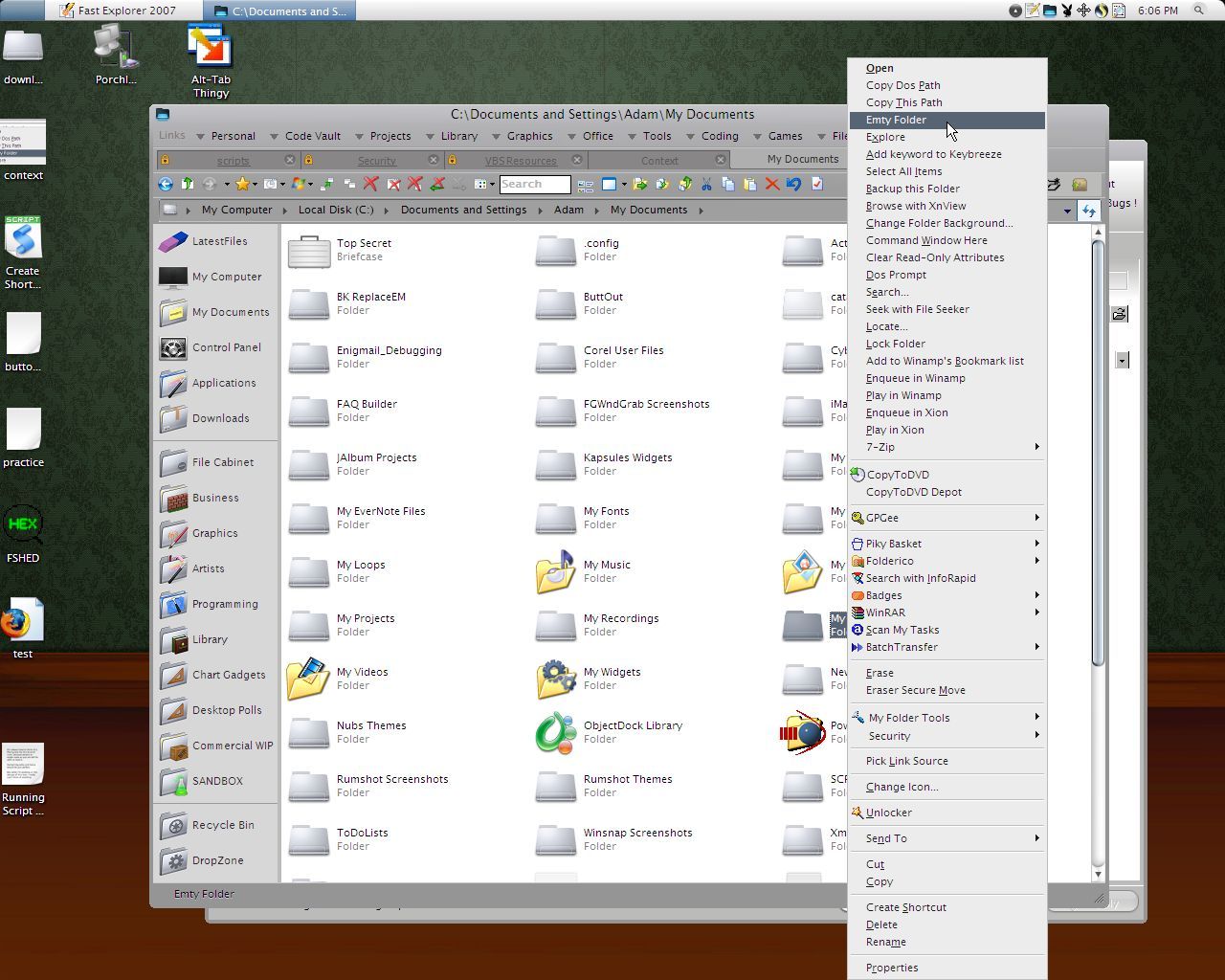 Running Scripts Directly From the Context Menu in Windows XP : 3 Steps ...