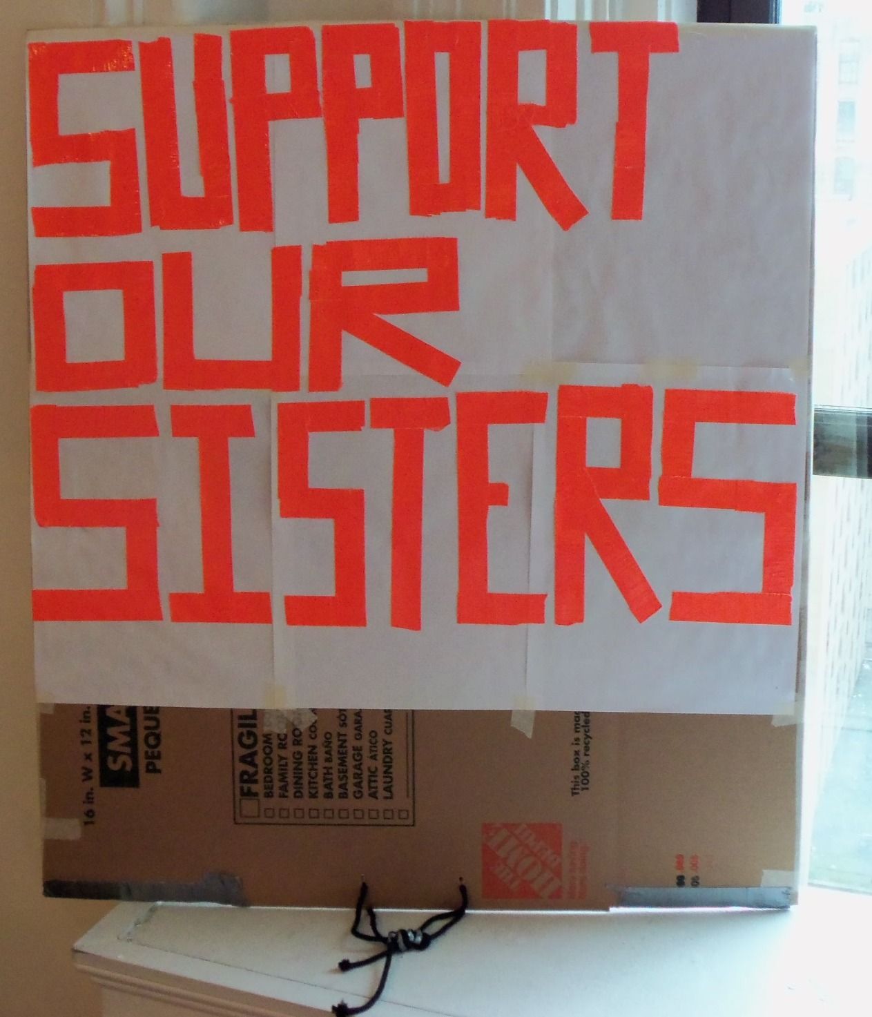 How to Make Protest Signs With Duct Tape for Under $10 (NYPD Compliant ...