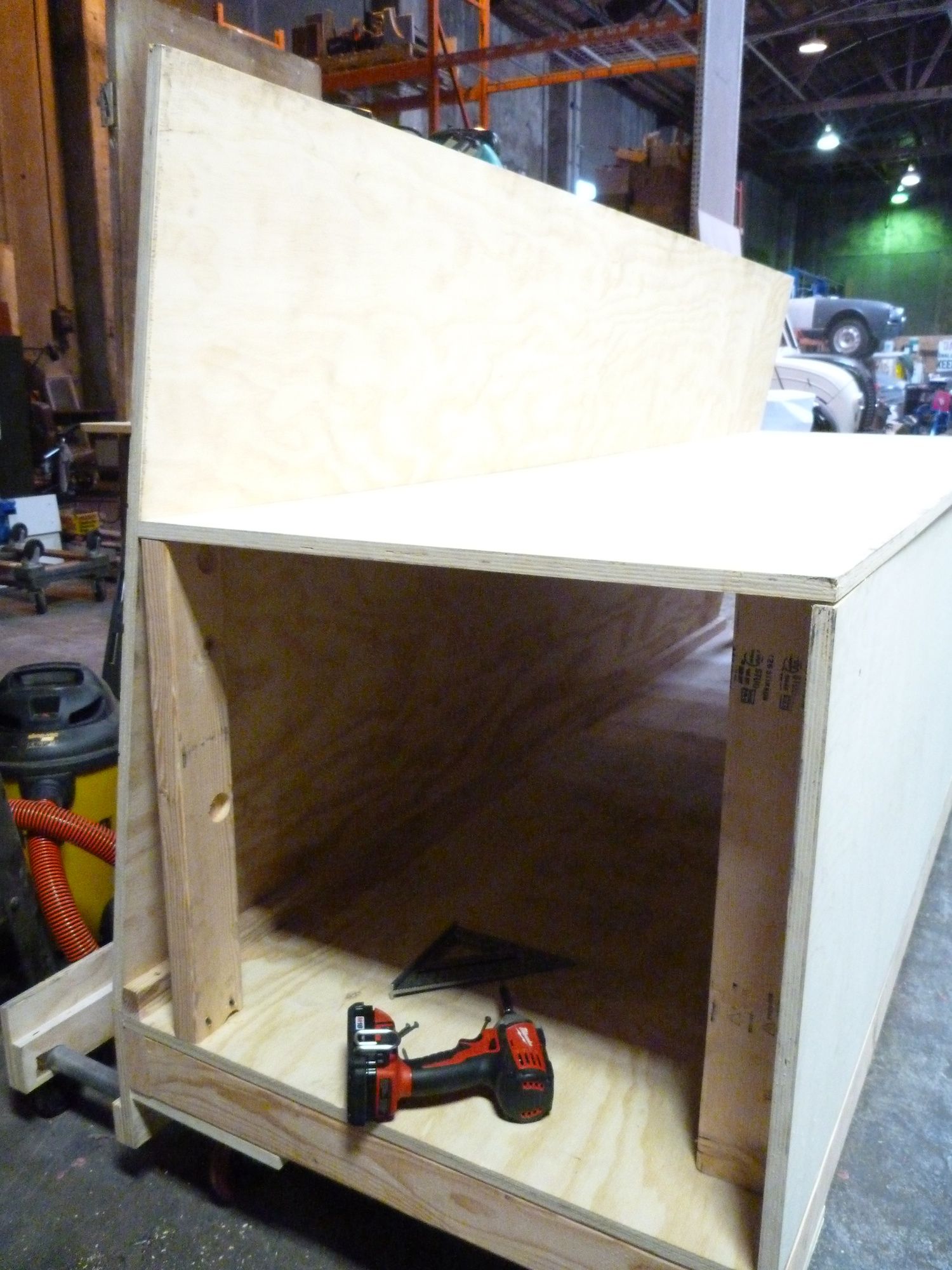 Combo Miter Saw Station Lumber Rack : 13 Steps (with Pictures ...