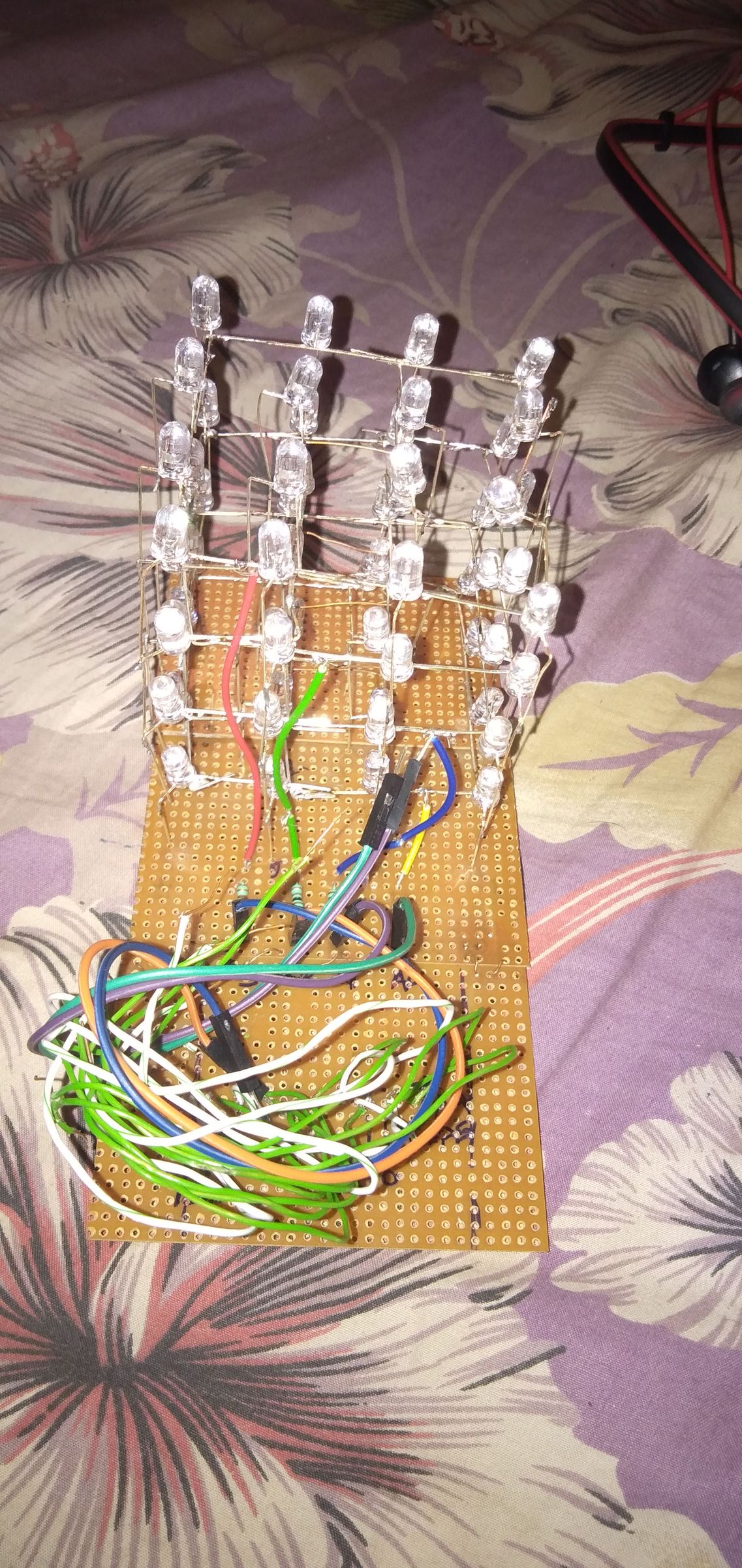 4x4 LED CUBE- BASED ON ARDUINO : 8 Steps - Instructables