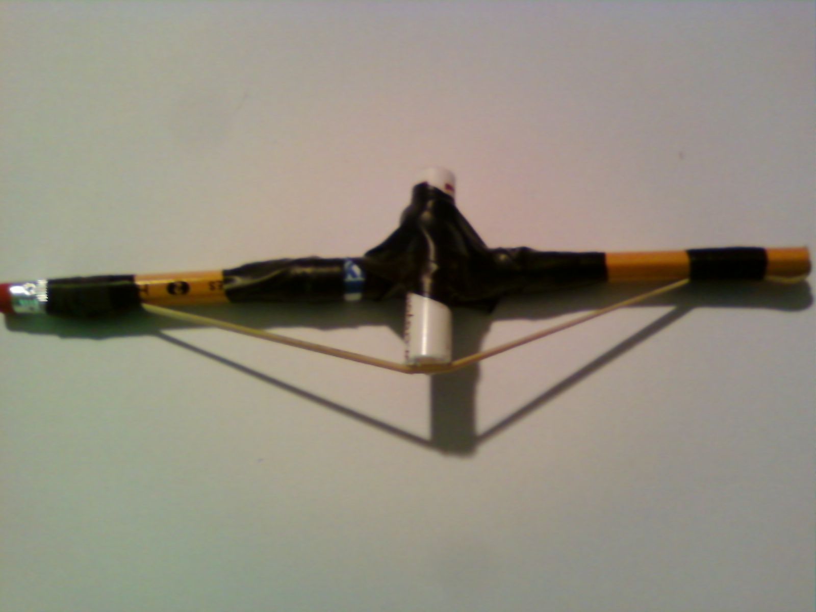 Pencil/pen Crossbow : 8 Steps - Instructables