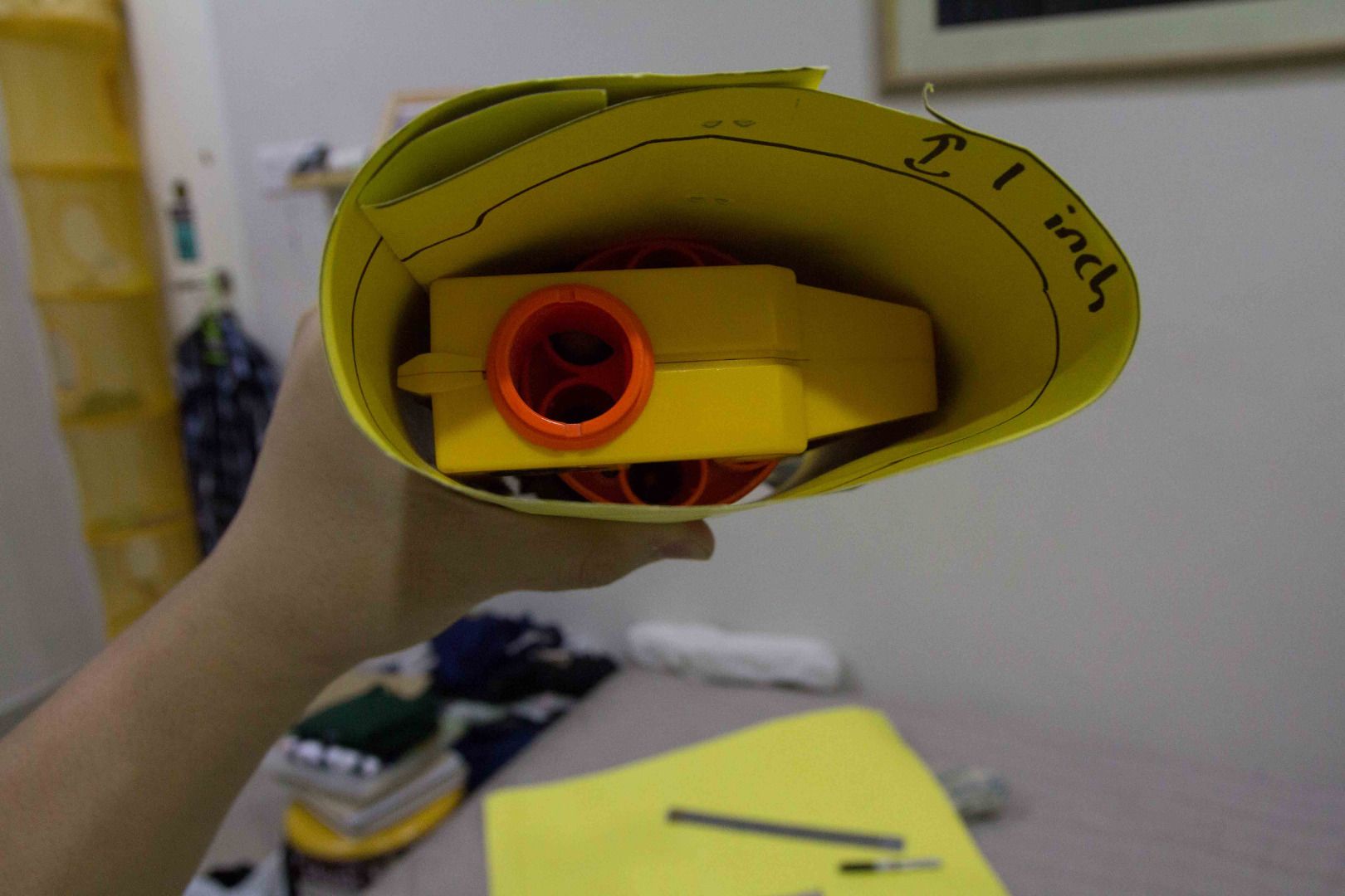 Nerf Maverick Cardboard Holster : 10 Steps - Instructables