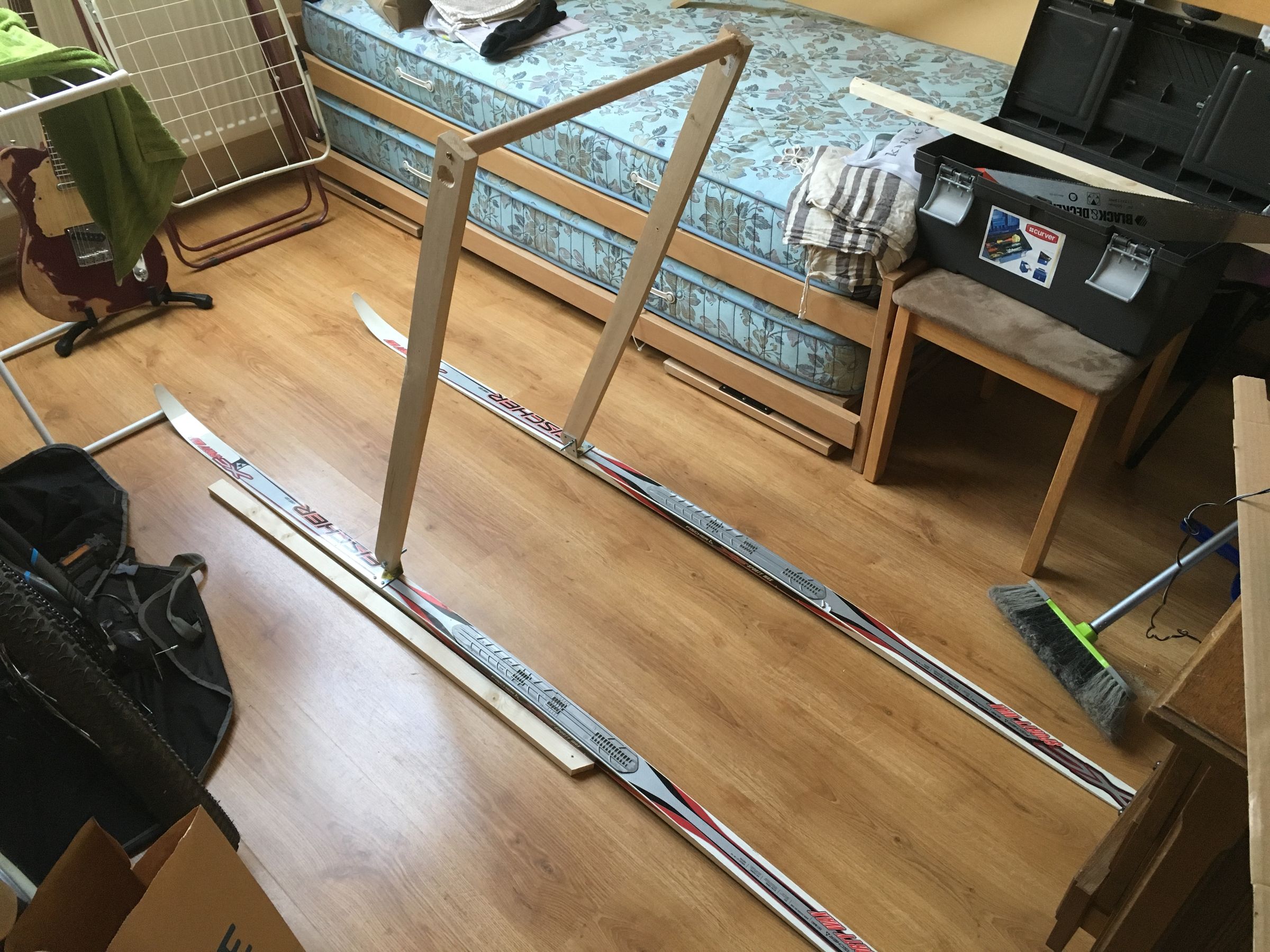 Homemade Dogsled (kicksled) : 8 Steps (with Pictures) - Instructables