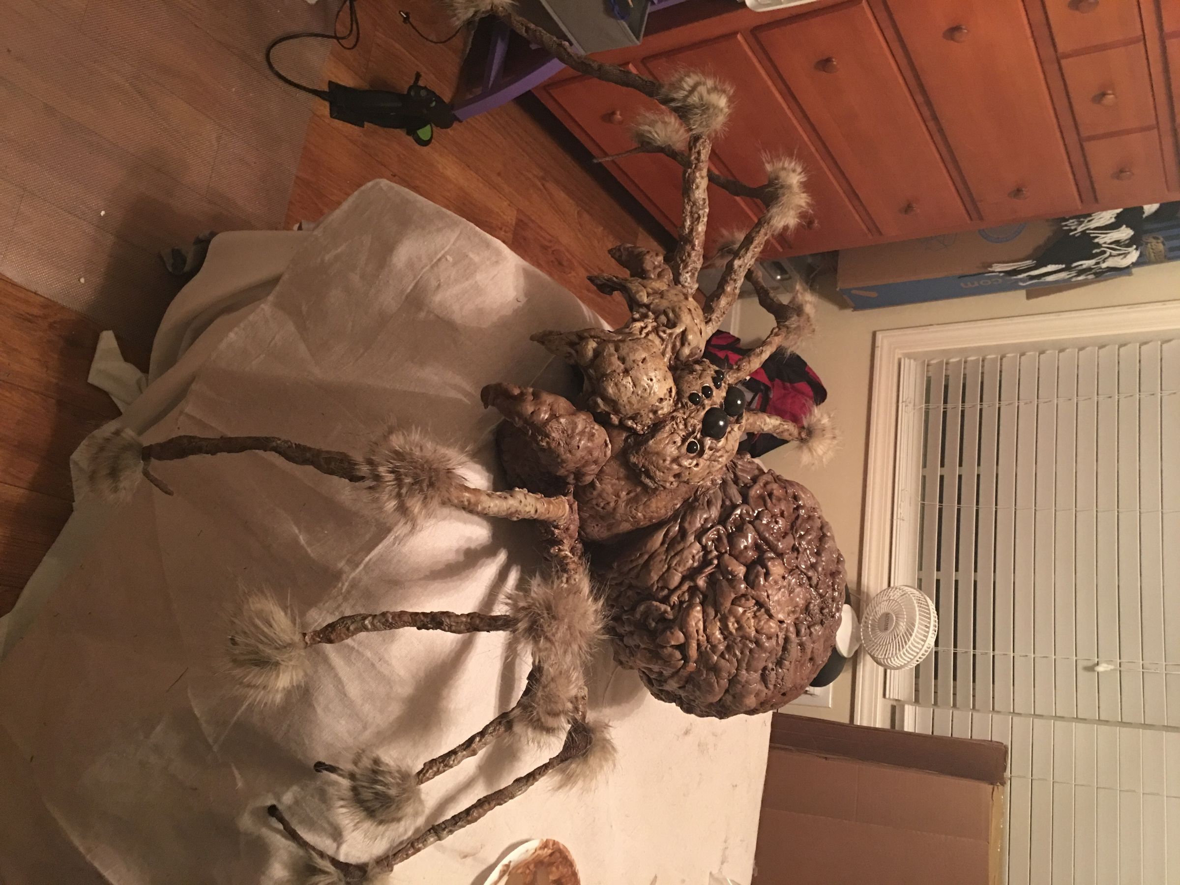 Hunchback Witch With Pet Spider : 11 Steps (with Pictures) - Instructables