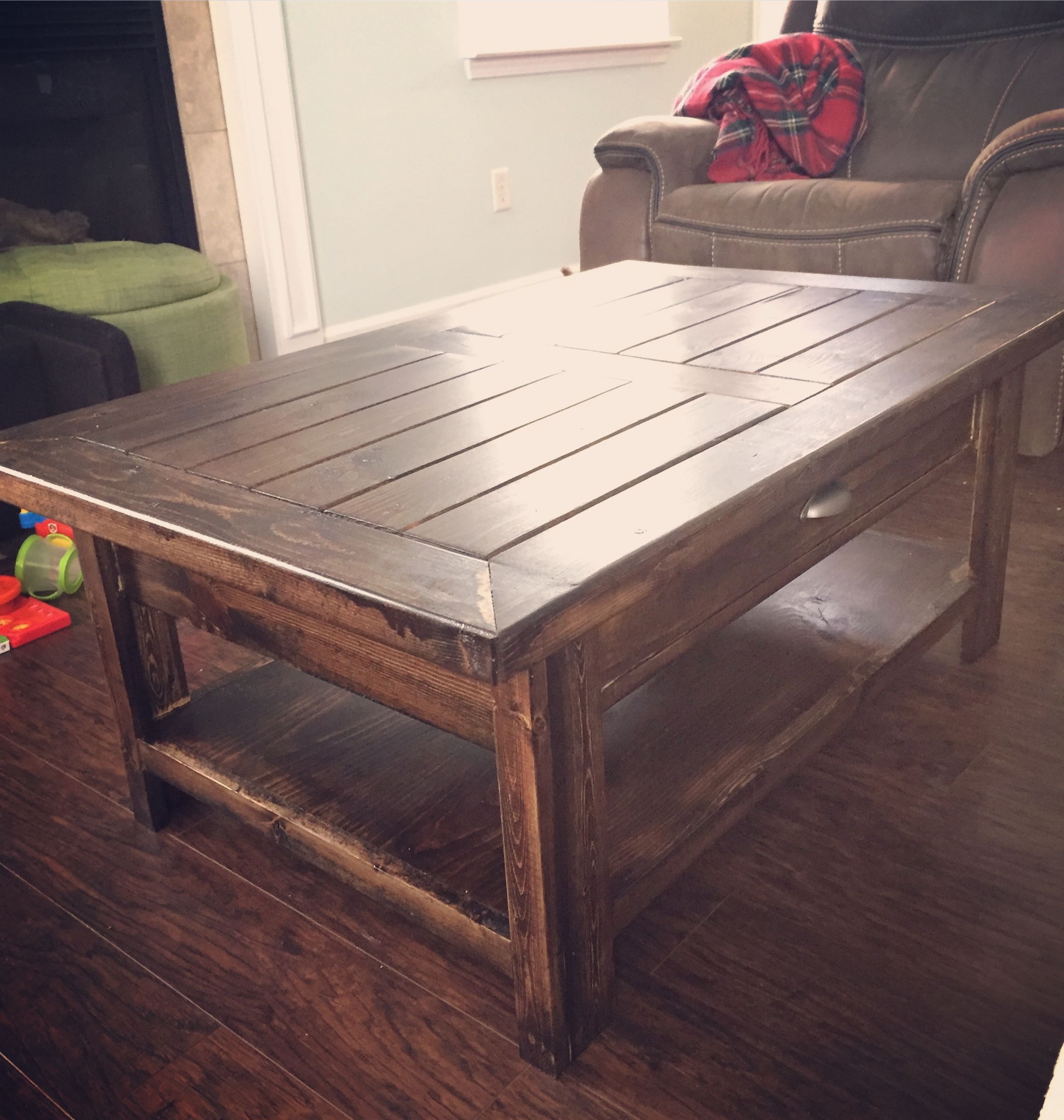 Rustic Coffee Table : 10 Steps (with Pictures) - Instructables