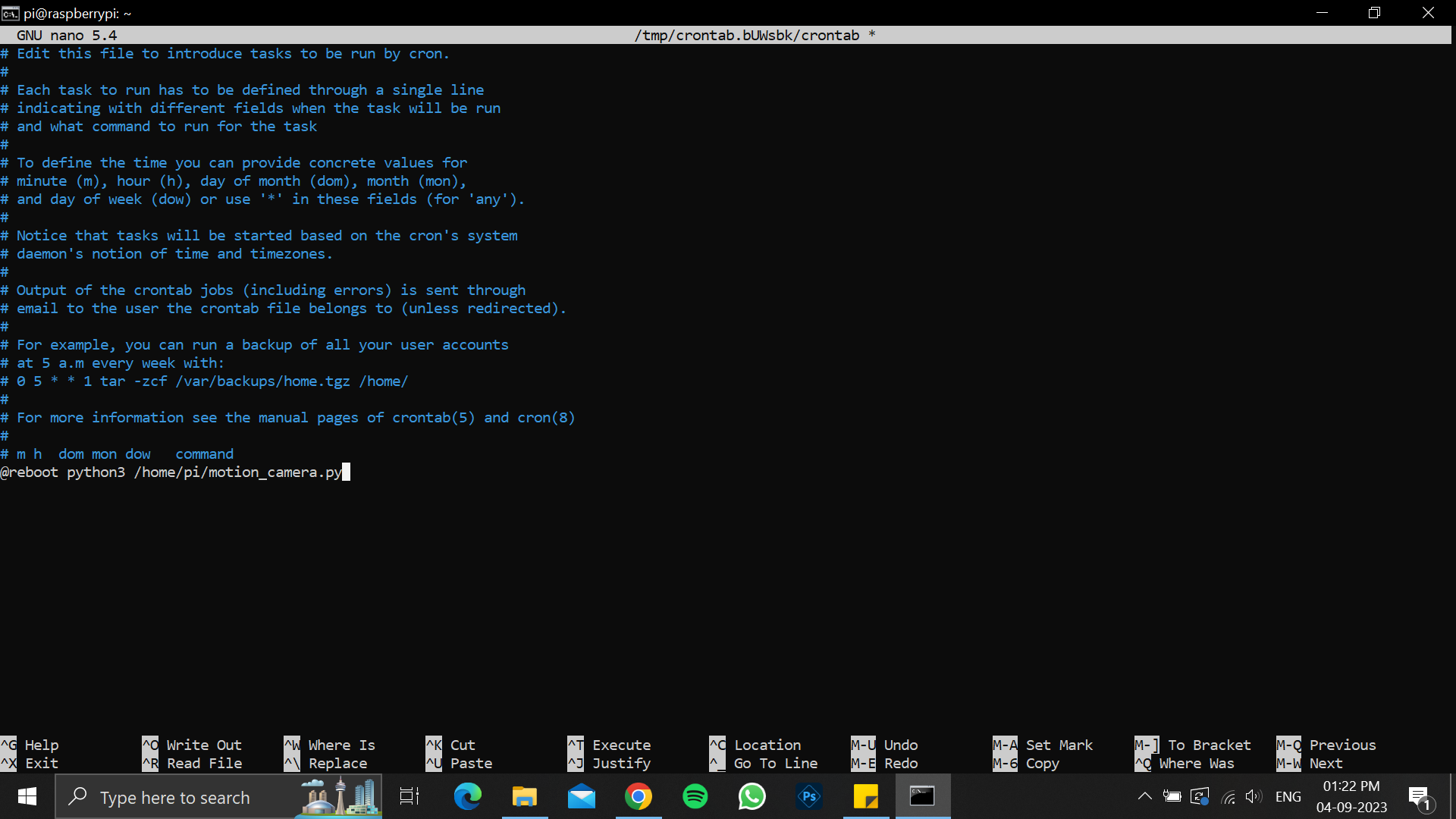 WiFi Security Camera With a Pi Zero 2W : 13 Steps (with Pictures ...
