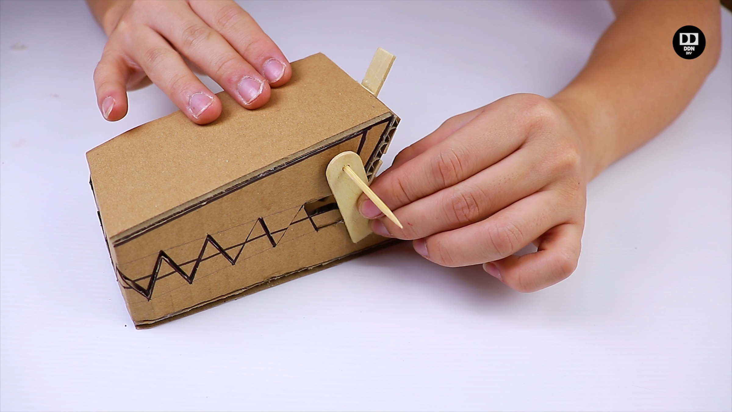 Make Simple Mouse Traps Toys From Cardboard : 10 Steps (with Pictures ...
