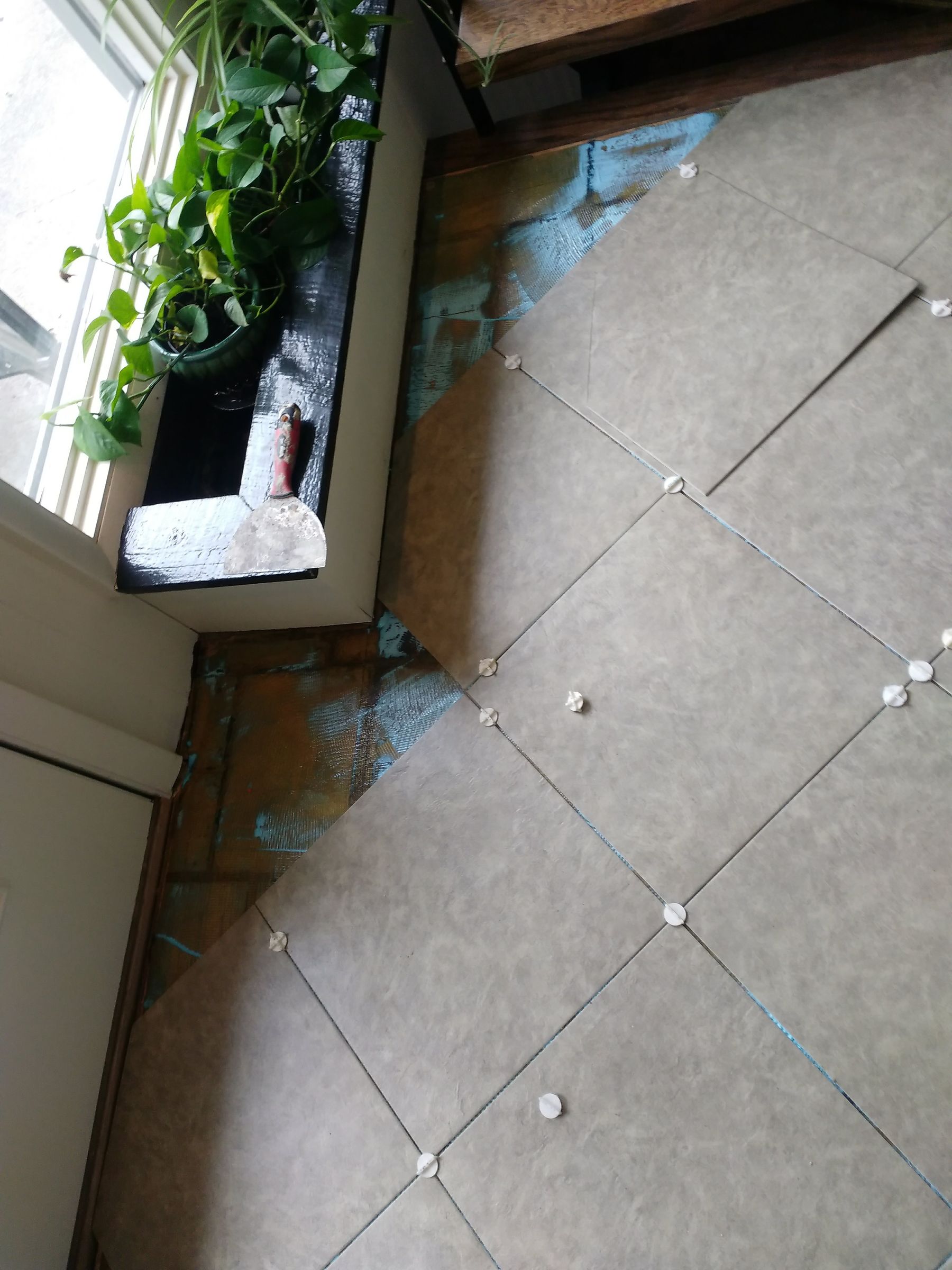 Installing a Luxury Vinyl Tile Floor : 7 Steps (with Pictures ...
