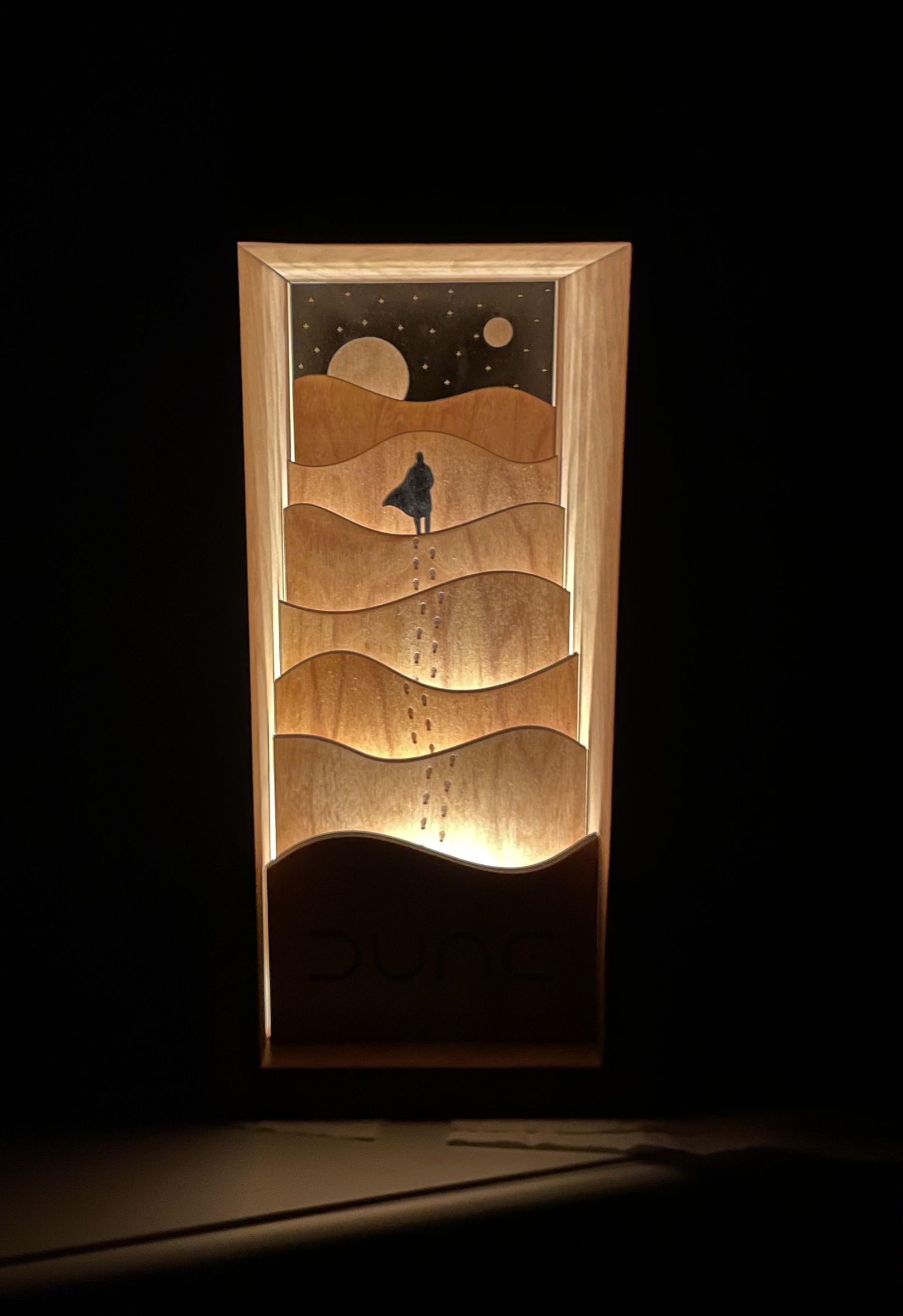 Wooden DUNE Book Nook (With LEDs) : 6 Steps (with Pictures) - Instructables
