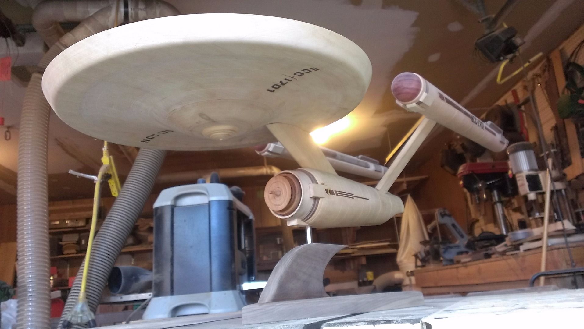 Wooden USS Enterprise Model : 7 Steps (with Pictures) - Instructables
