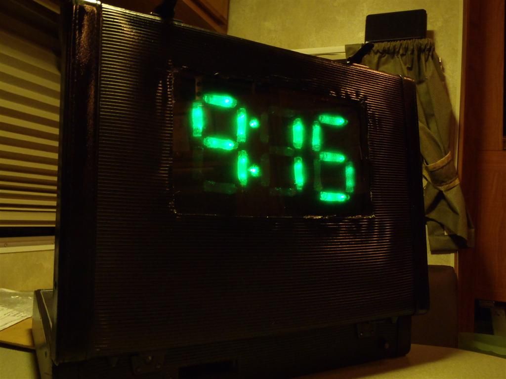 DIY Large LED Lit 7 Segment Display : 10 Steps (with Pictures ...