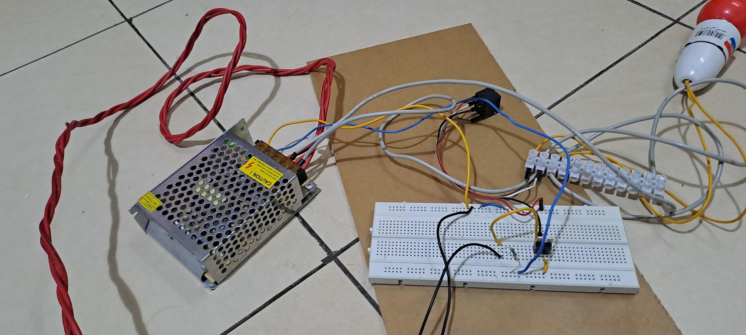 Simple Circuit With One Mosfet to Control Lamp Using Proximity Switch ...