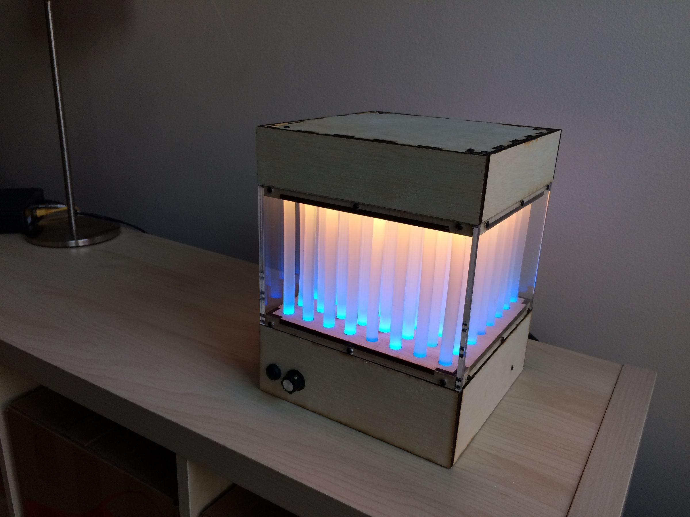 "Fiber Optic" LED Matrix : 9 Steps (with Pictures) - Instructables