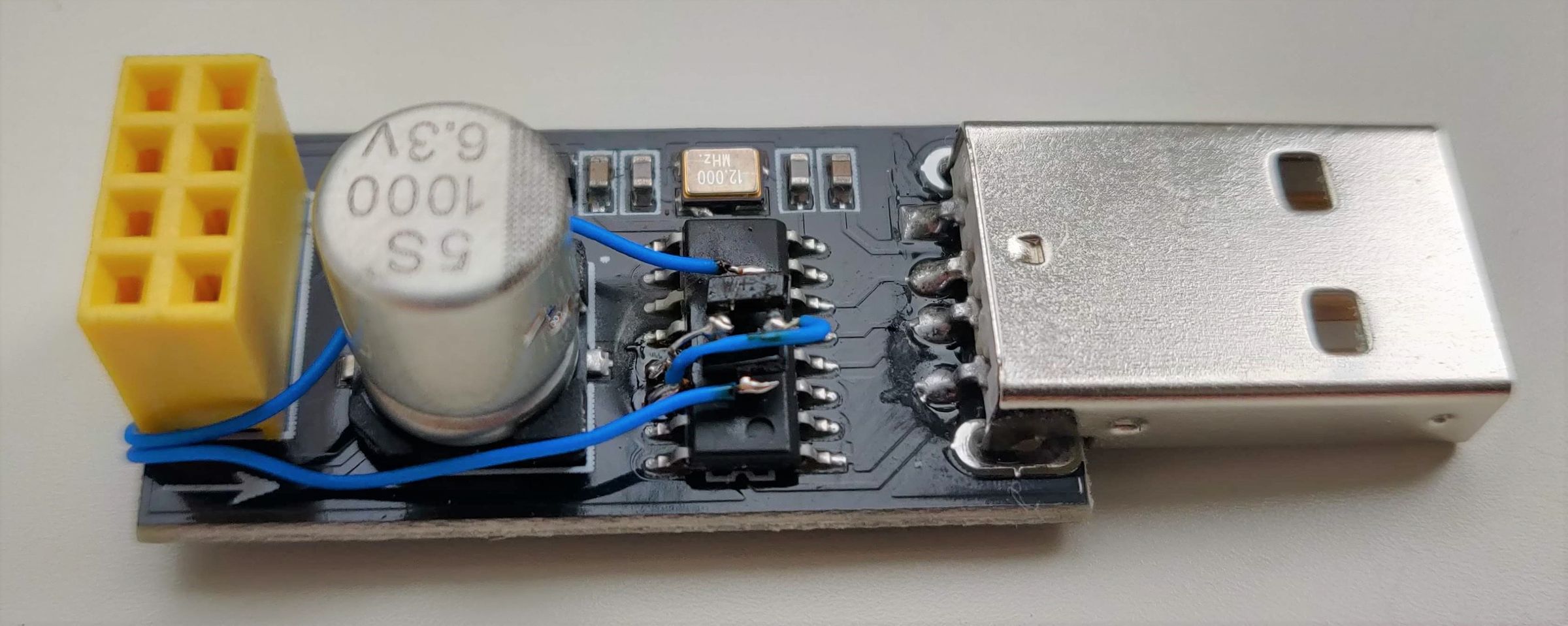 USB Adapter Board for ESP-01 Changed for Fast Download - Instructables