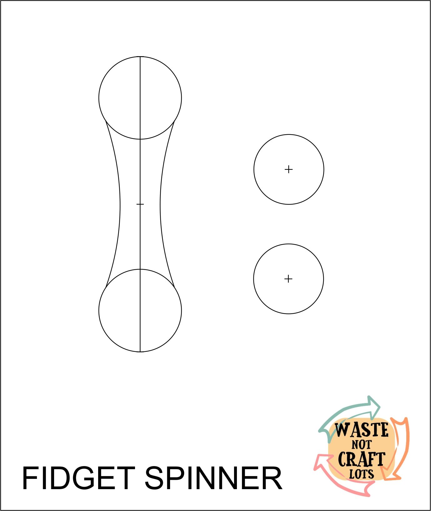 DIY Fidget Spinner From Junk With No Bearings : 6 Steps (with Pictures ...