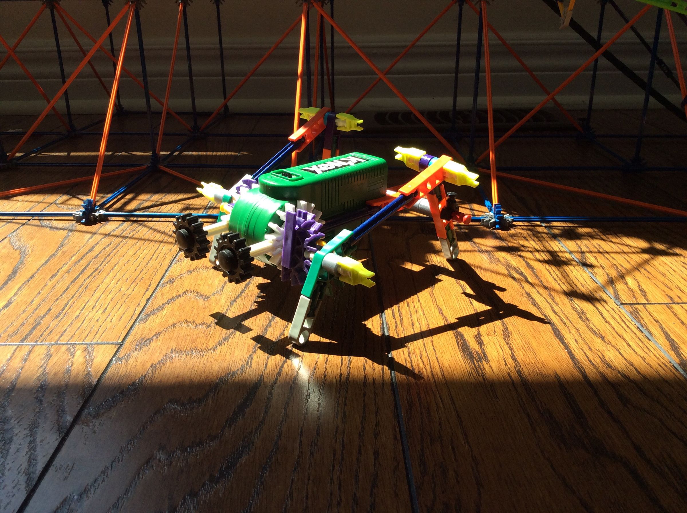 Mini Knex 4 Legged Walking Robot : 7 Steps (with Pictures) - Instructables