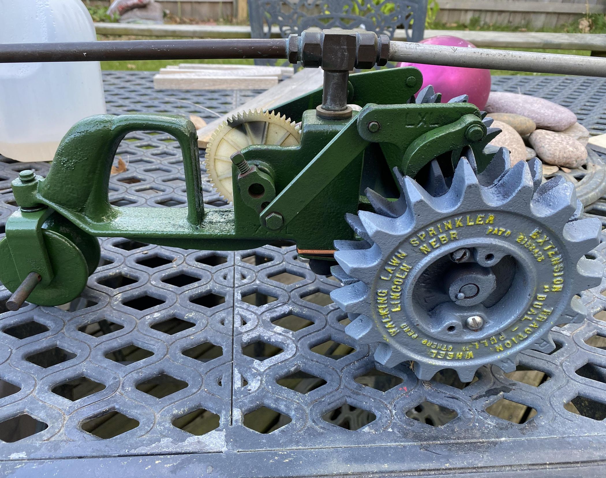 Restoring Grandpa's National Walking Sprinkler : 5 Steps (with Pictures ...