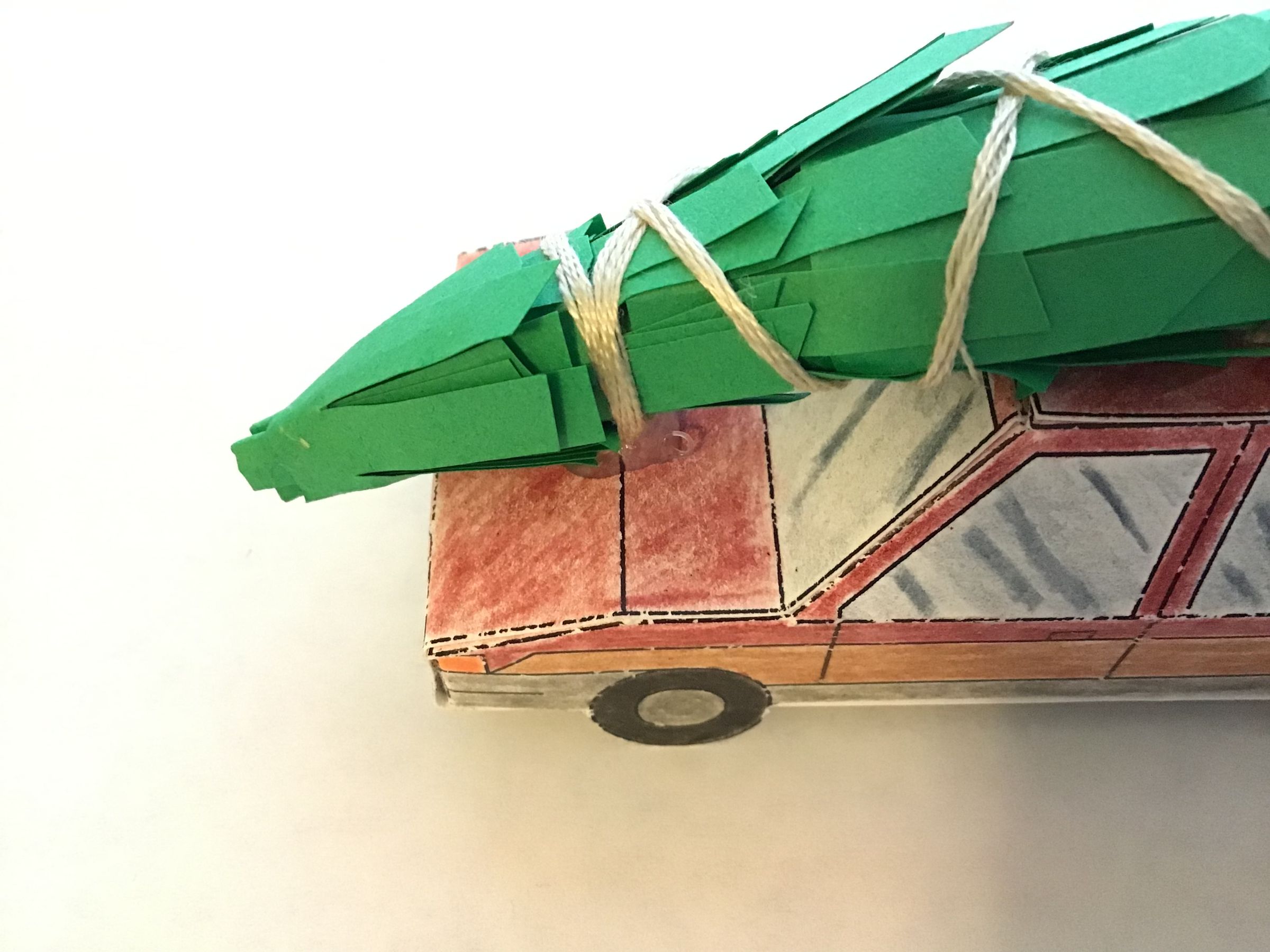 Christmas Vacation Papercraft Station Wagon : 22 Steps (with Pictures ...