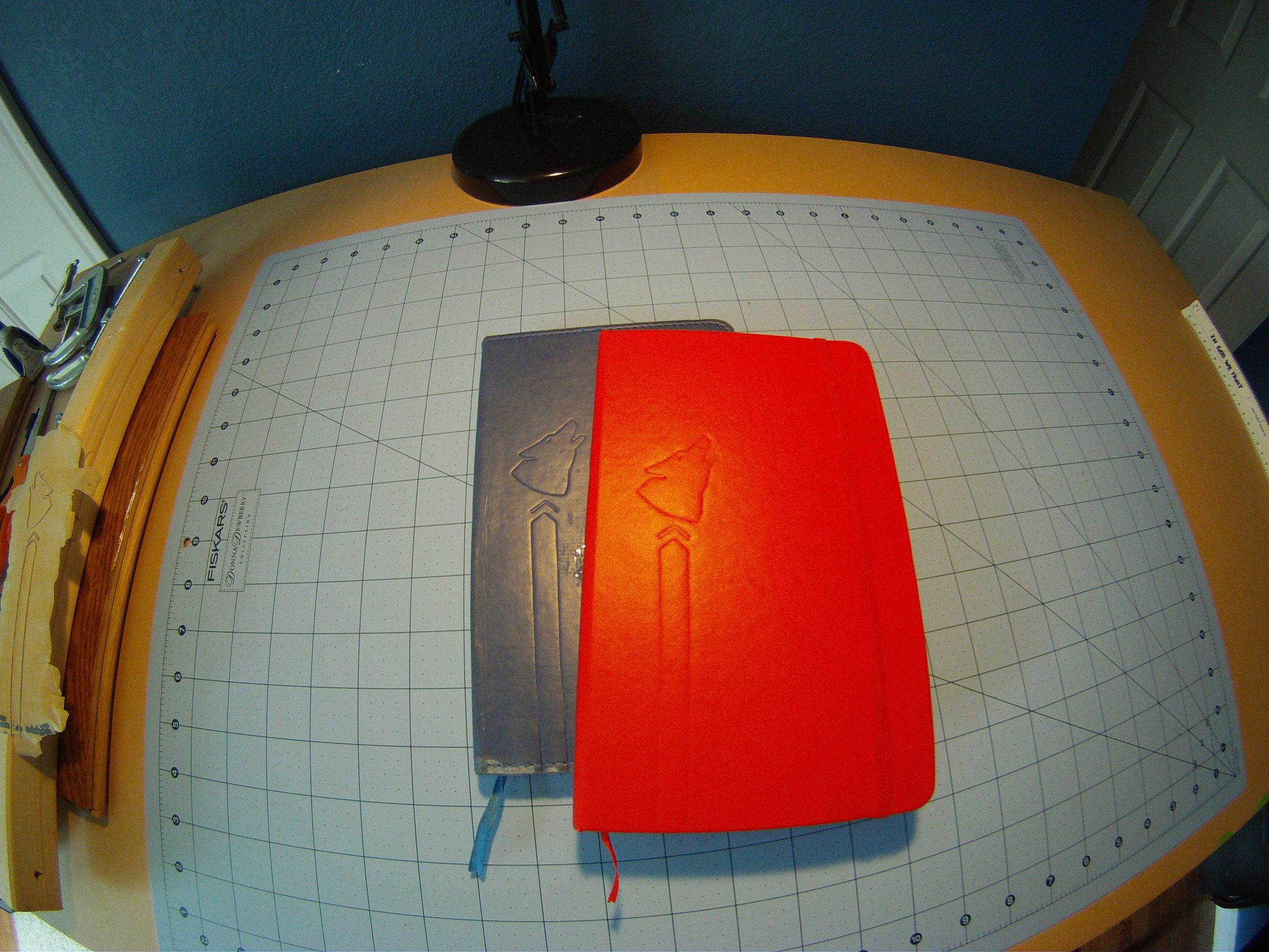 Easy Embossing on Notebook With Wire : 4 Steps (with Pictures ...