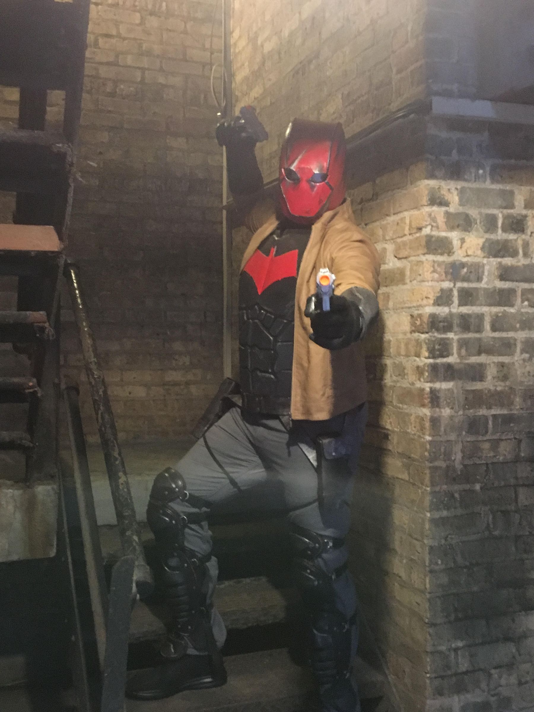 How to Make a Batman: Red Hood Costume Version 3.0 : 6 Steps ...