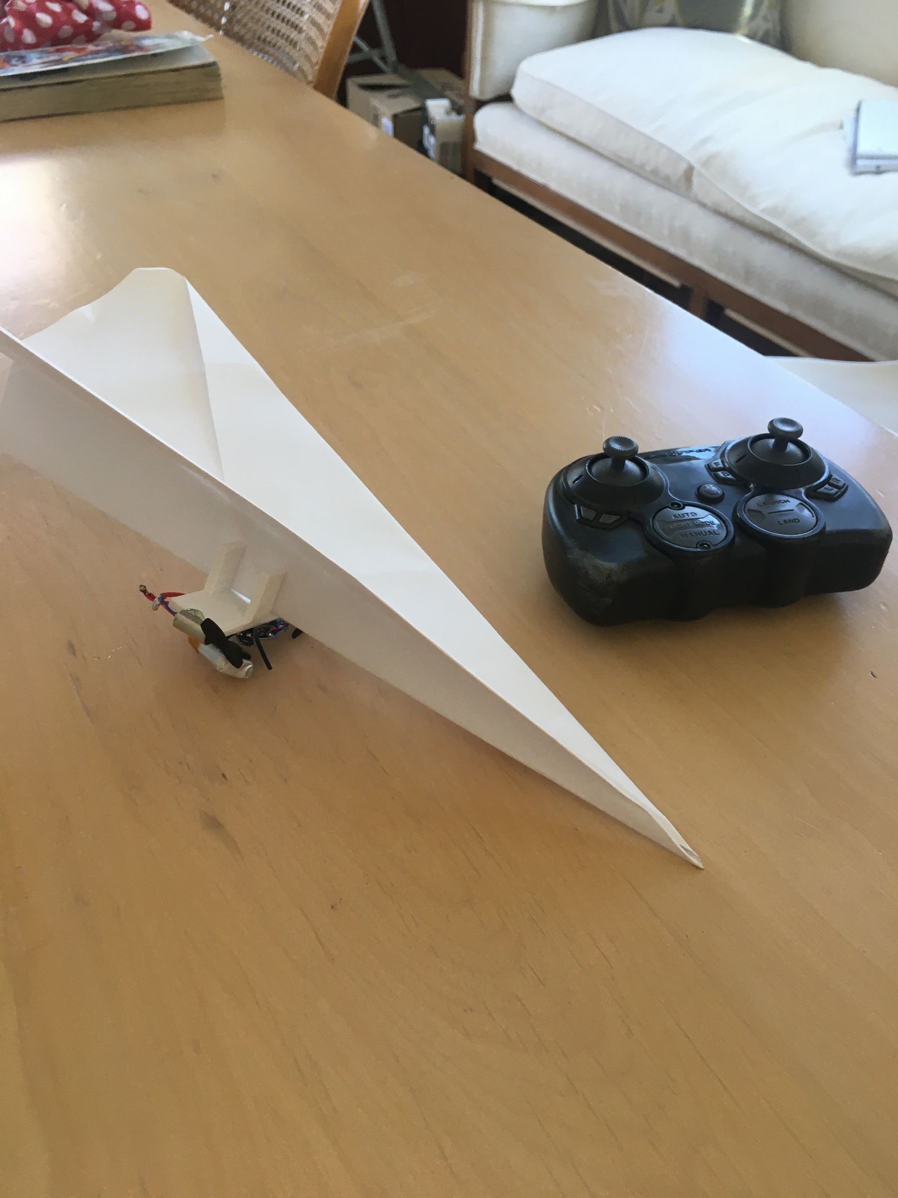 Easy RC Paper Plane! : 7 Steps - Instructables