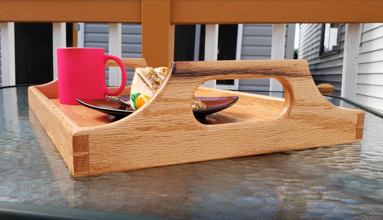 How to Make a Serving Tray Out of Wood : 14 Steps (with Pictures ...