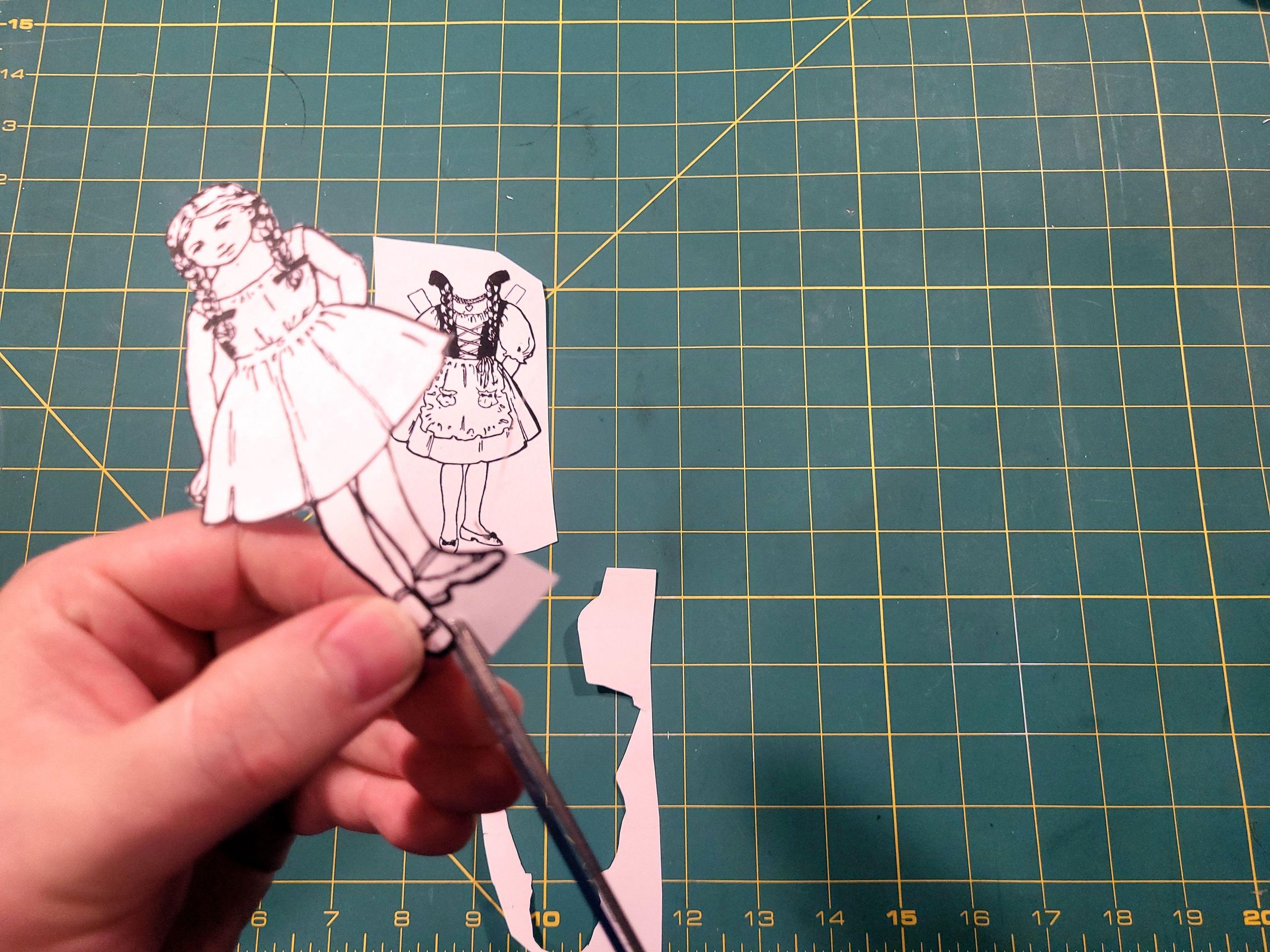 Paper Dolls Dancing – Historical Paper Dolls Dancing With Magnets ...