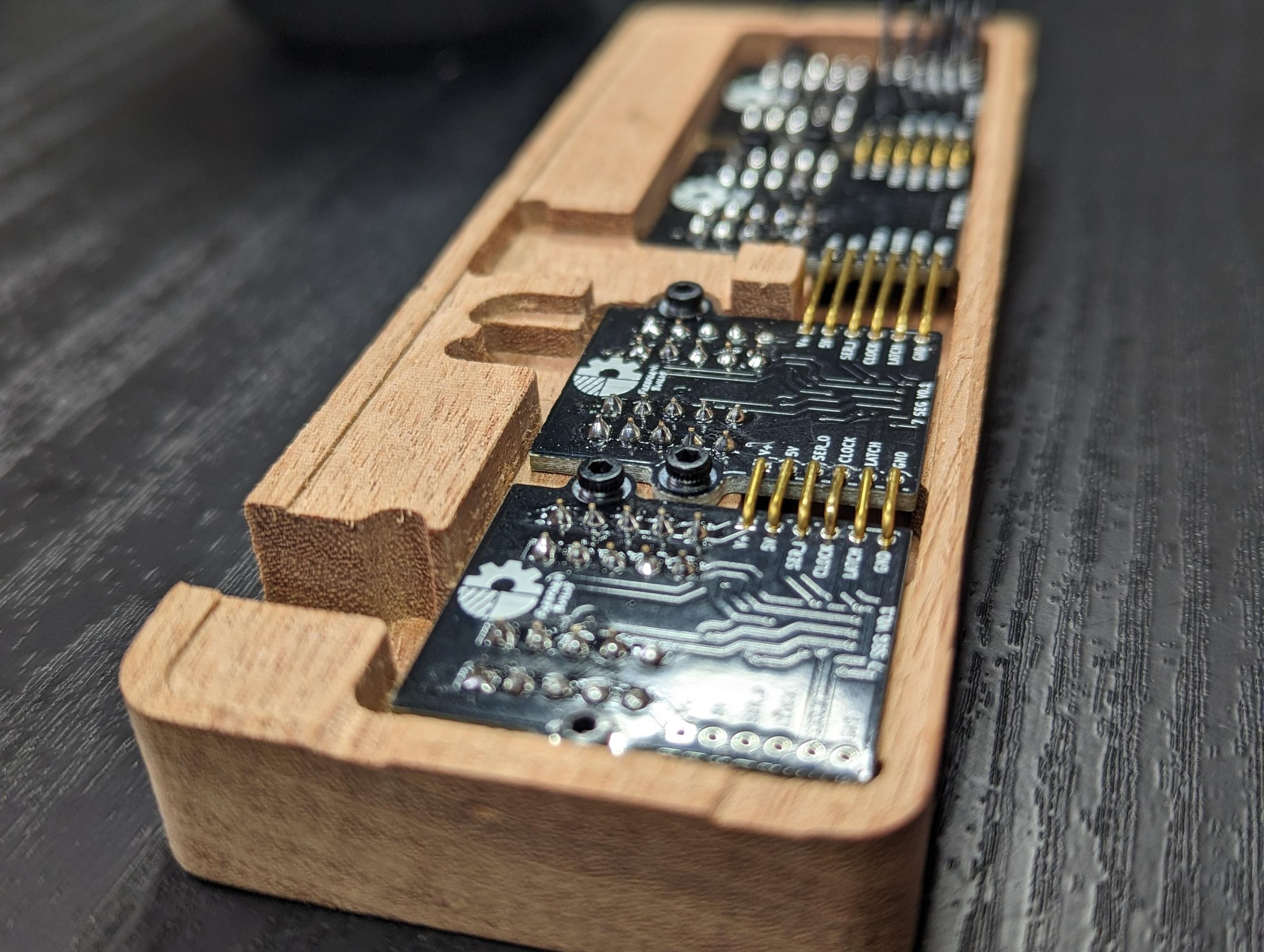A "Nixie Tube" Style Desk Clock - Share Project - PCBWay