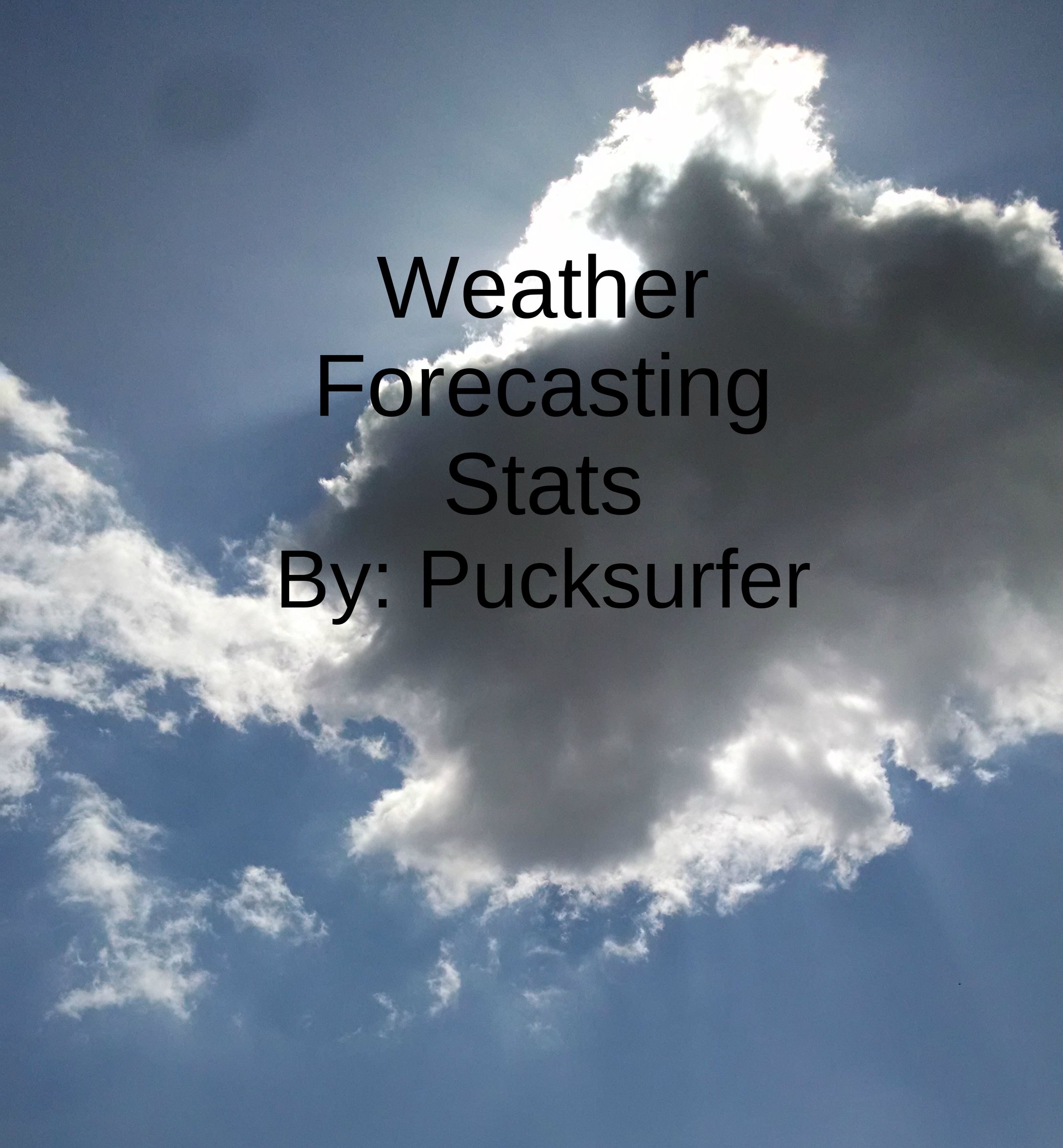 Weather Forcasting Stats : 3 Steps - Instructables