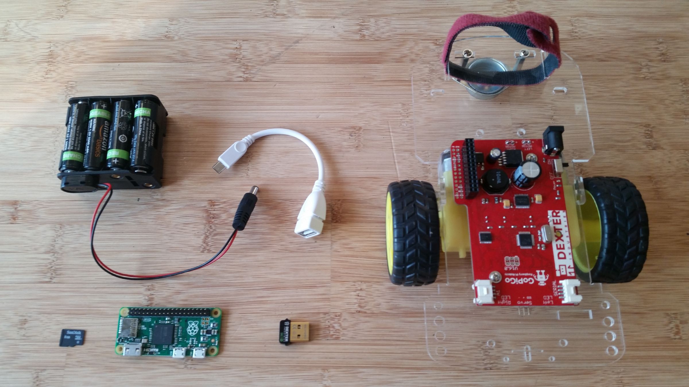 Raspberry Pi Zero Robot : 4 Steps (with Pictures) - Instructables