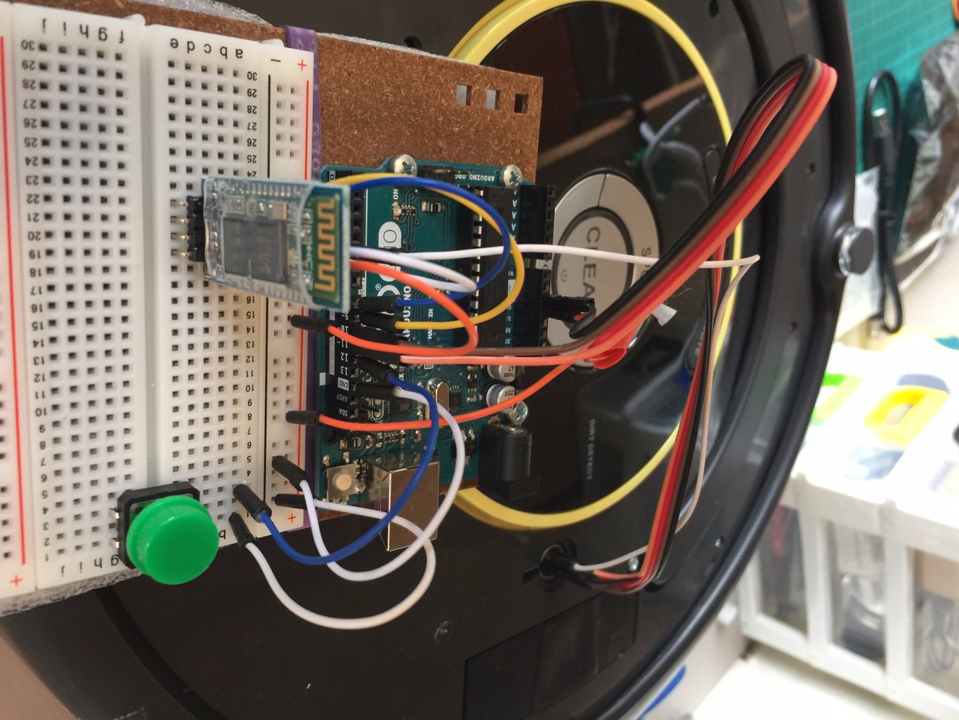 Controlling A Roomba Robot With Arduino And Android 8 Steps With Pictures Instructables