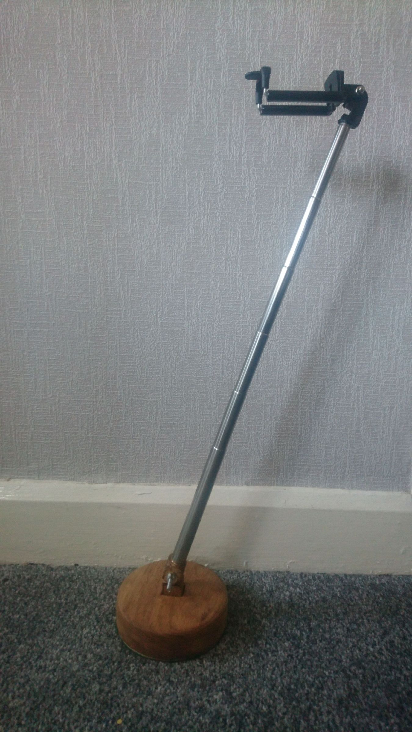Maker-cam Stand (a Good Use for a Selfie Stick) : 8 Steps (with ...