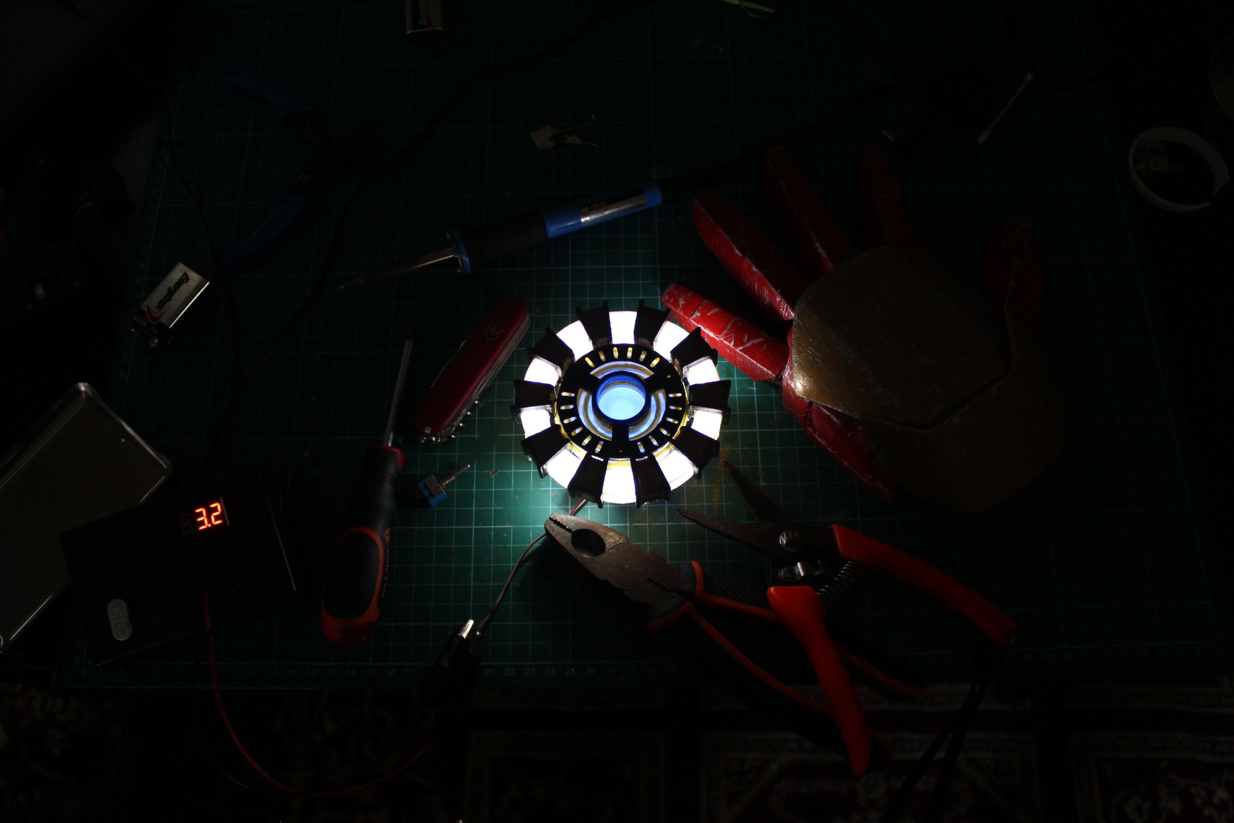 Arc Reactor From Iron Man (easy Build, Studio Finish)+ 3D Printed ...