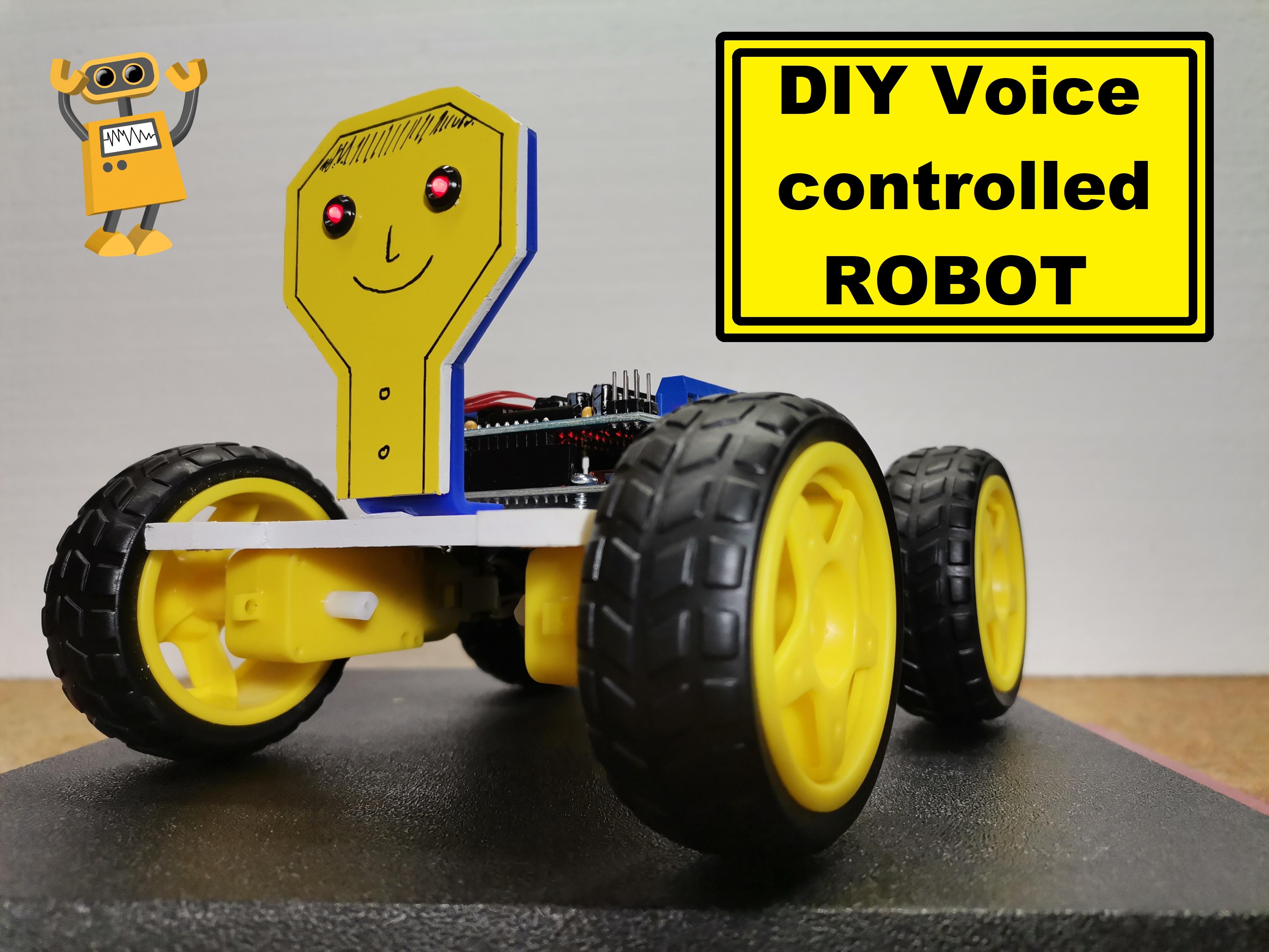 DIY Arduino Voice Controlled Robot : 3 Steps - Instructables