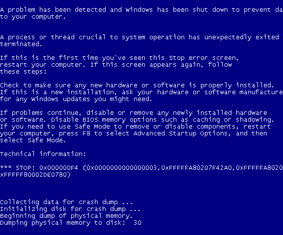 How to Make a BSOD and Scare Your Friends : 4 Steps - Instructables
