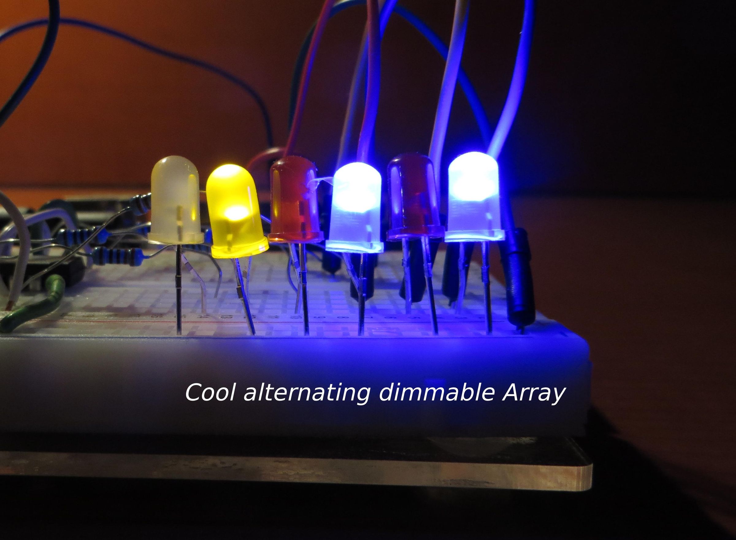 A Cool Arduino Controlled Dual Dimmable Light Array : 5 Steps (with Pictures) - Instructables