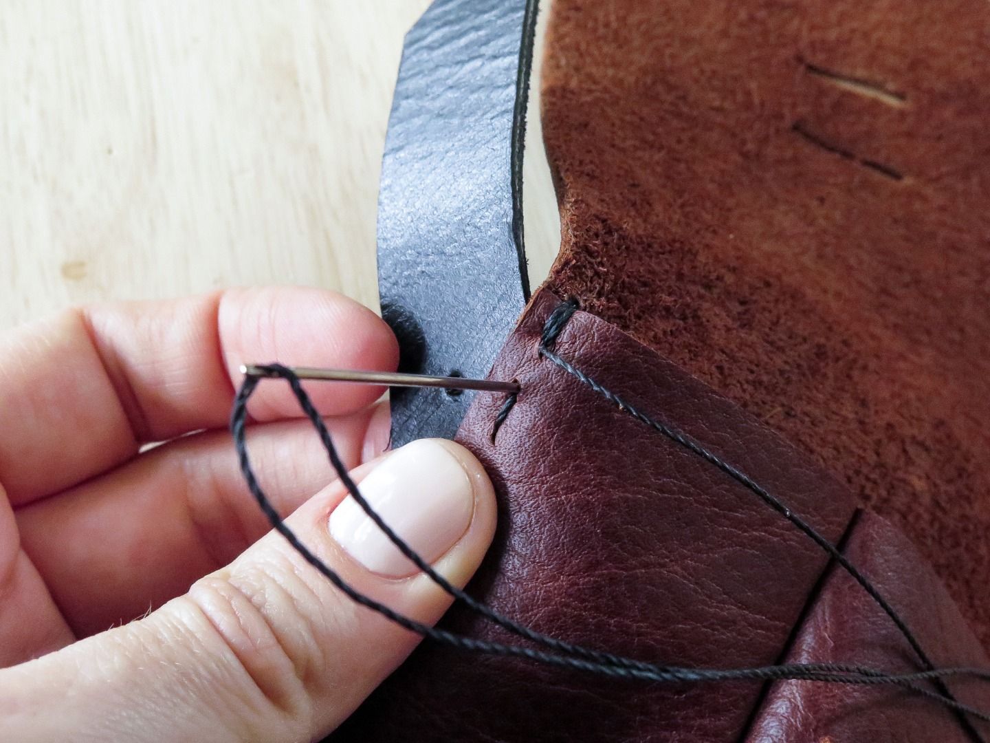Sewing Leather : 13 Steps - Instructables