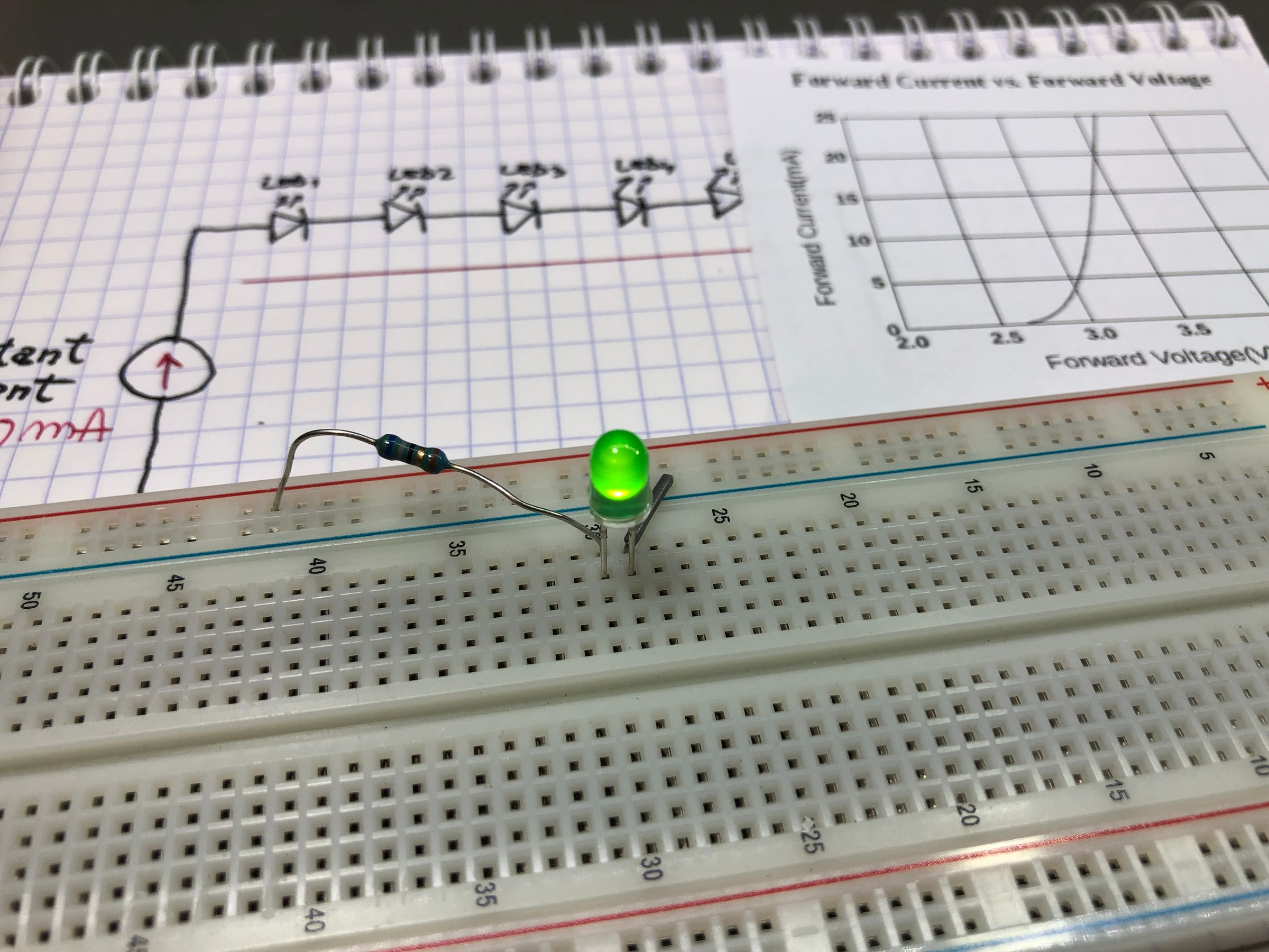 Series Parallel Circuit Breadboard