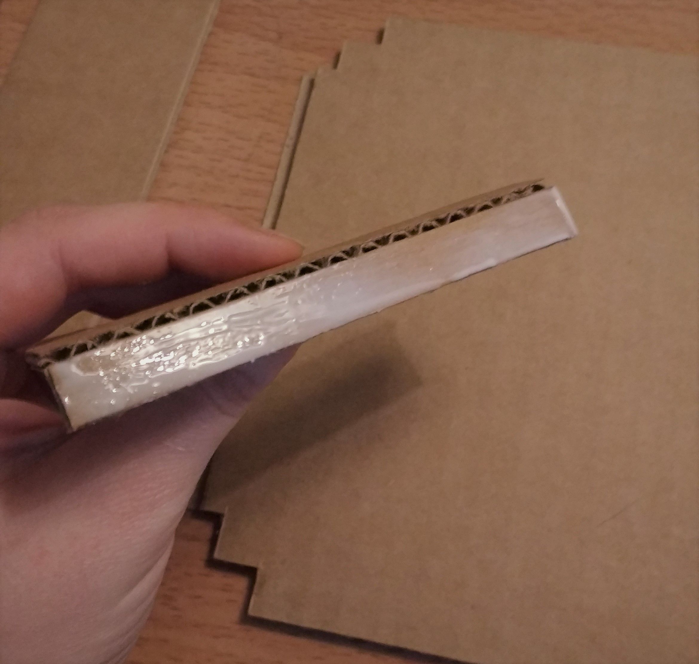 DIY Cardboard Super Mario World Question Mark Block Shelf : 19 Steps ...