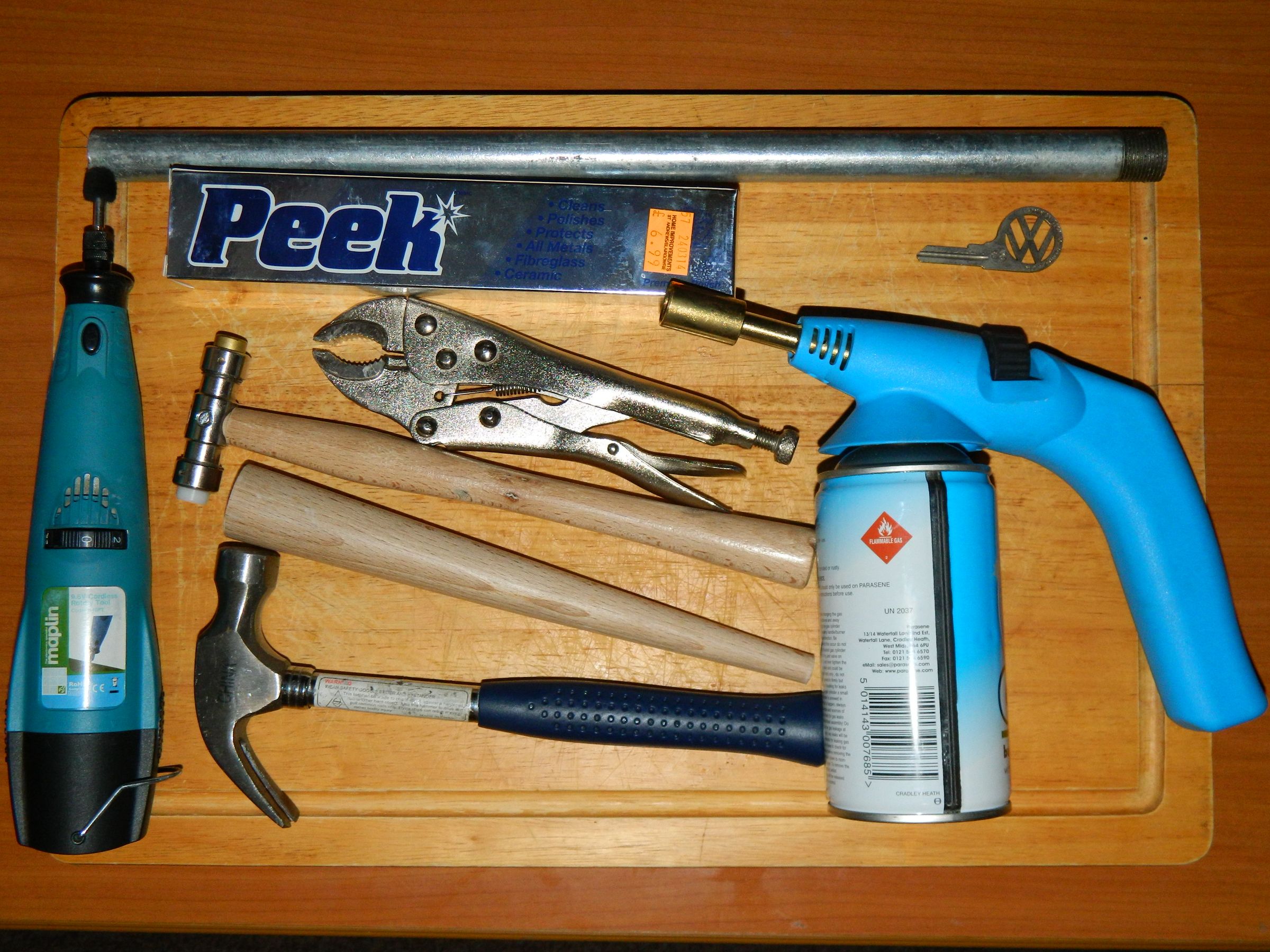 Volkswagen (VW) Ring From Old Key : 7 Steps (with Pictures) - Instructables