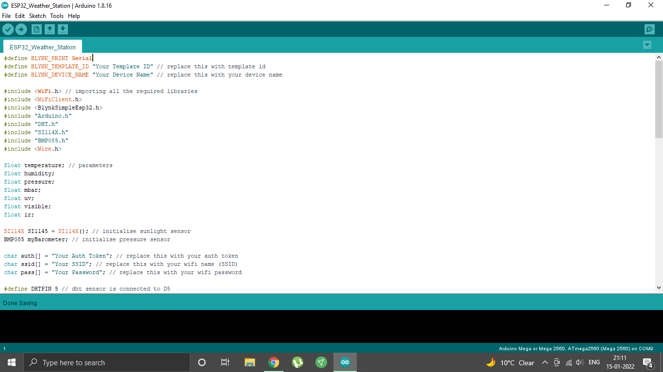 ESP32 Based IoT Weather Station : 18 Steps (with Pictures) - Instructables