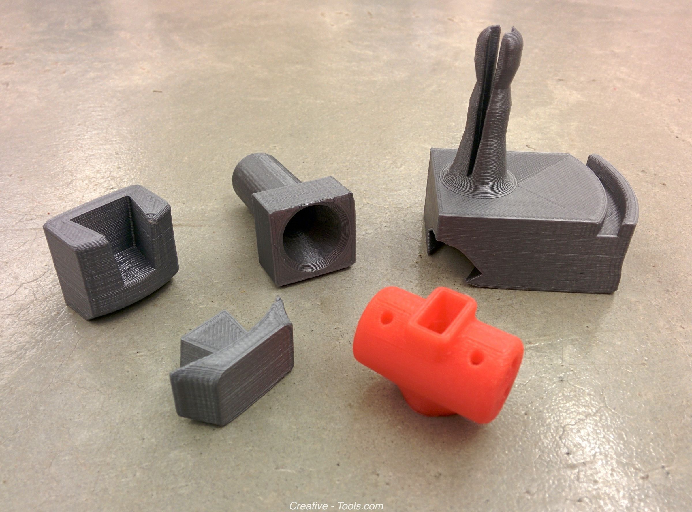 Universal Stand-alone Filament Spool Holder (Fully 3D-printable) : 11 ...