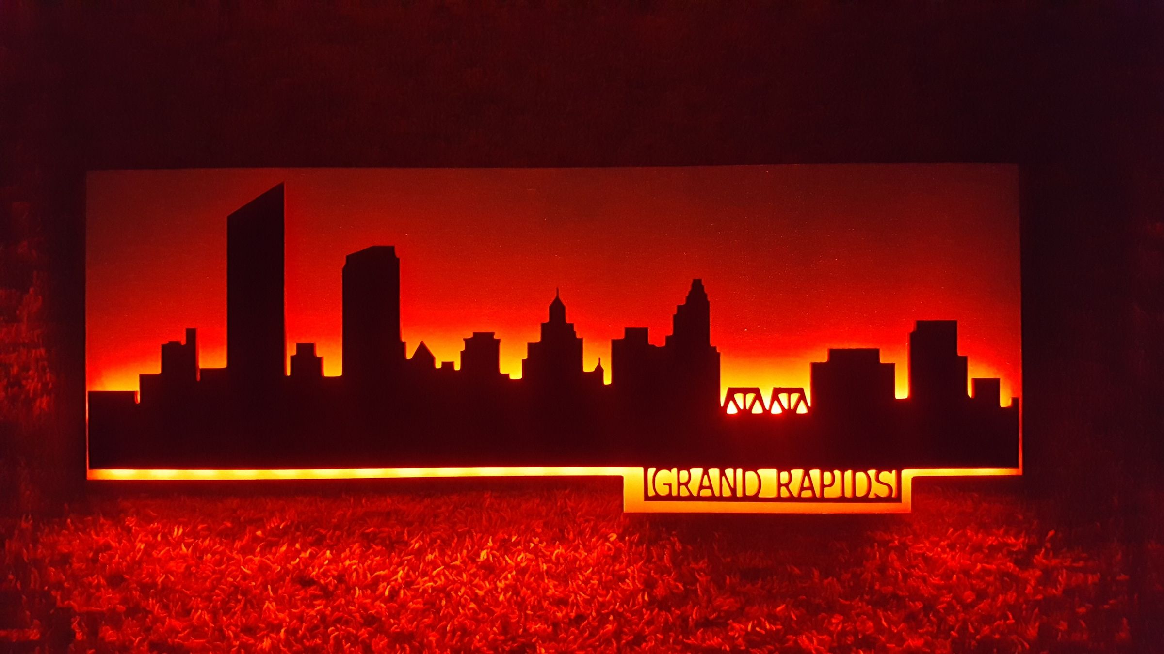 LED Backlit Skyline : 5 Steps (with Pictures) - Instructables