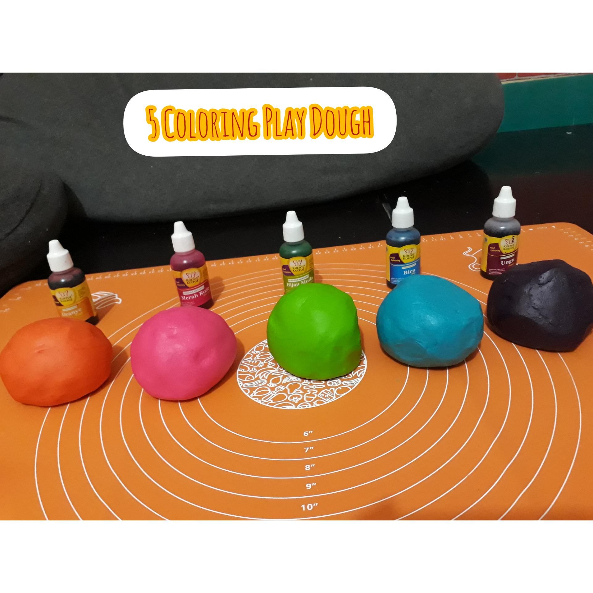 Full Color Play Dough Sensory Play : 4 Steps (with Pictures ...