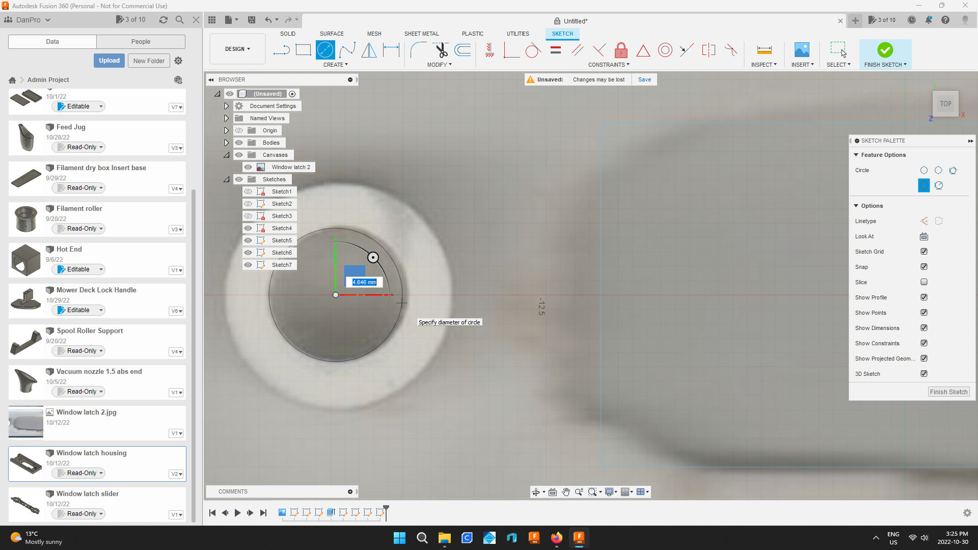 Window Repairs Using Fusion 360 Saved Me Over $300 : 18 Steps (with ...